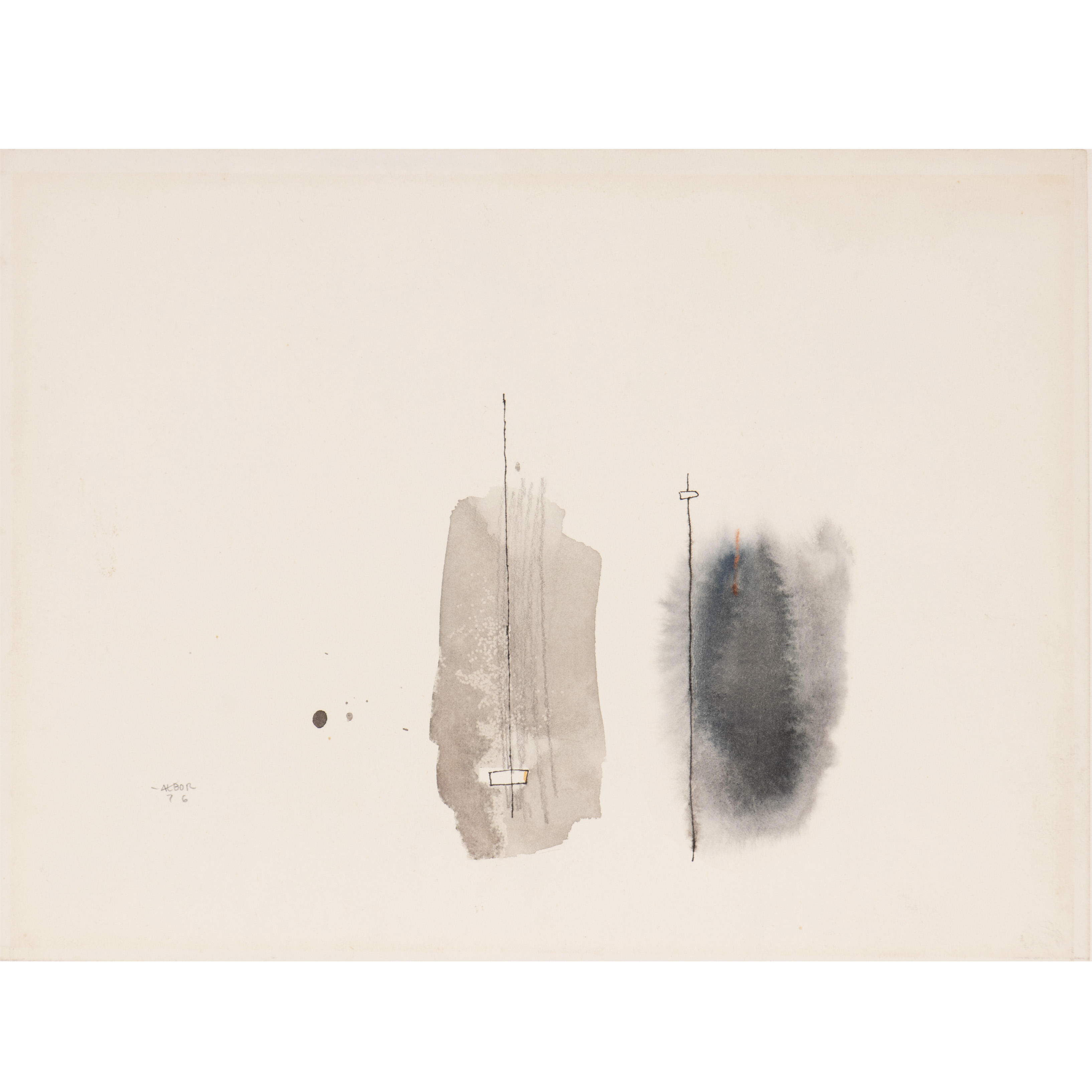 Gus Albor (b. 1948) - Watercolor #39