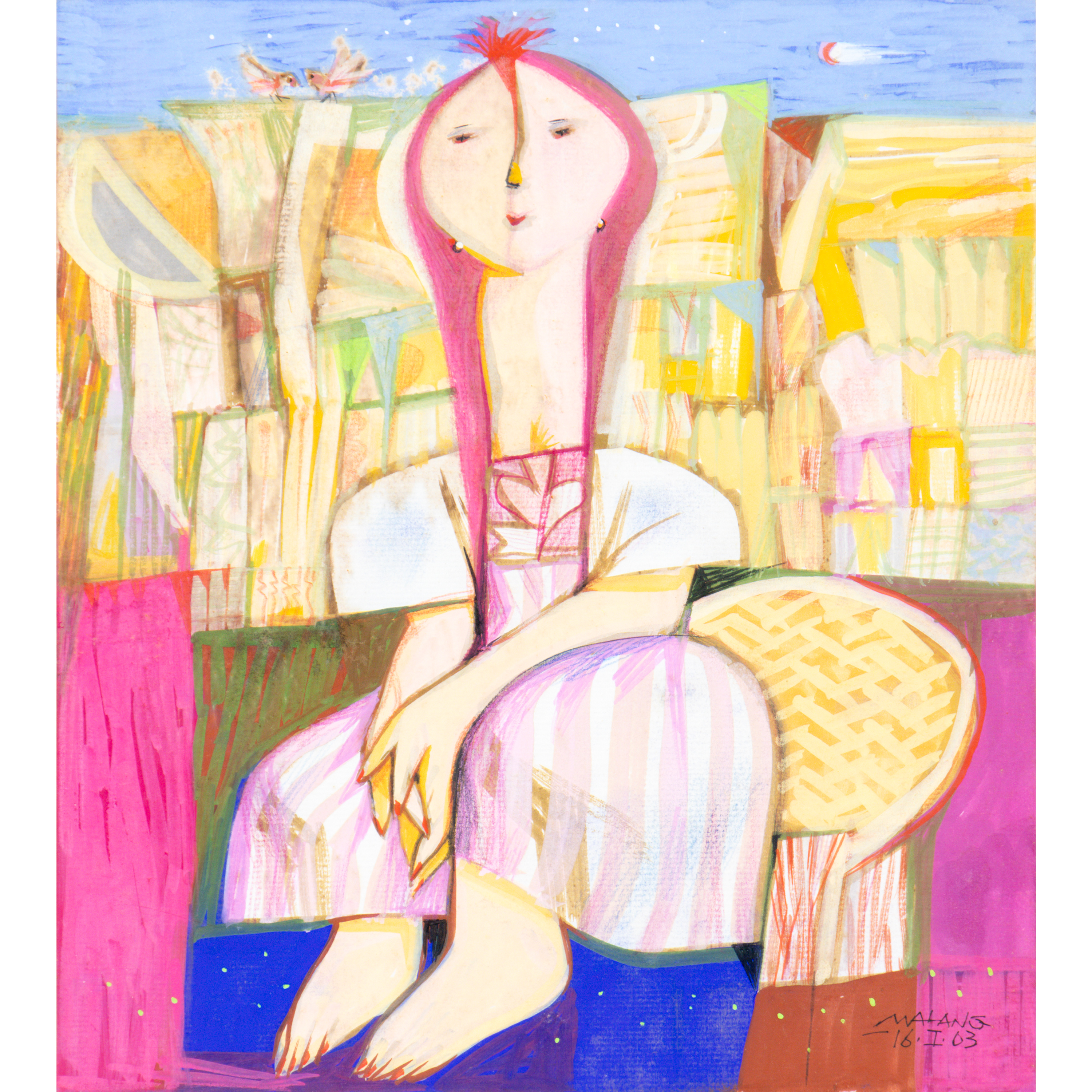 Mauro Malang Santos (1928 - 2017) - Blue Sky