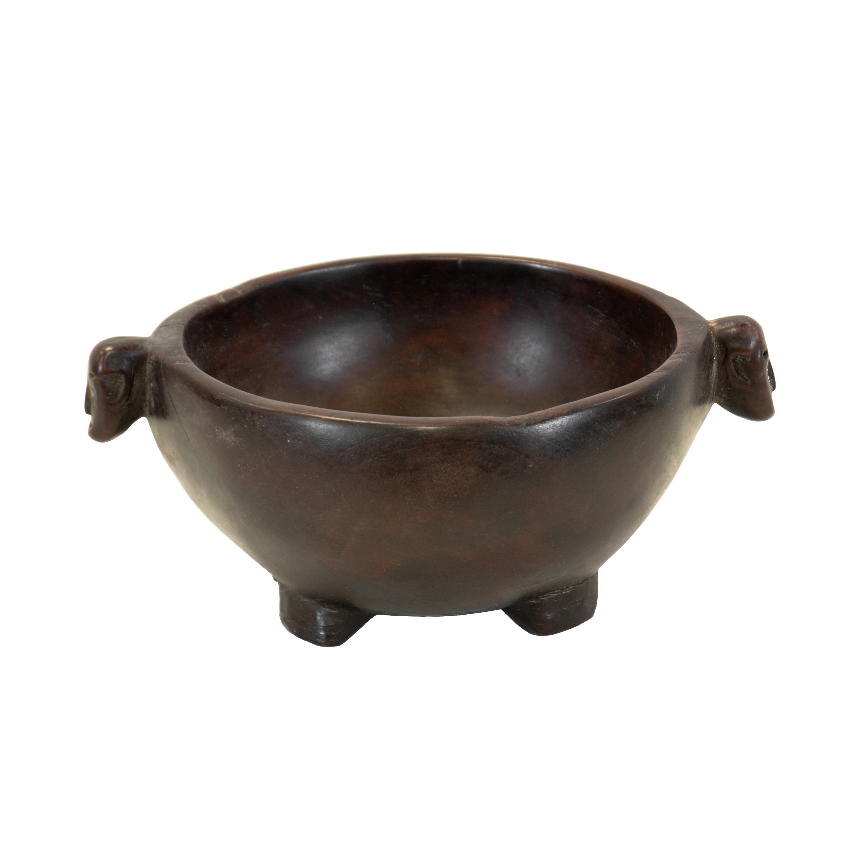 - A small Ifugao “kinahu” or ceremonial offering bowl with ...