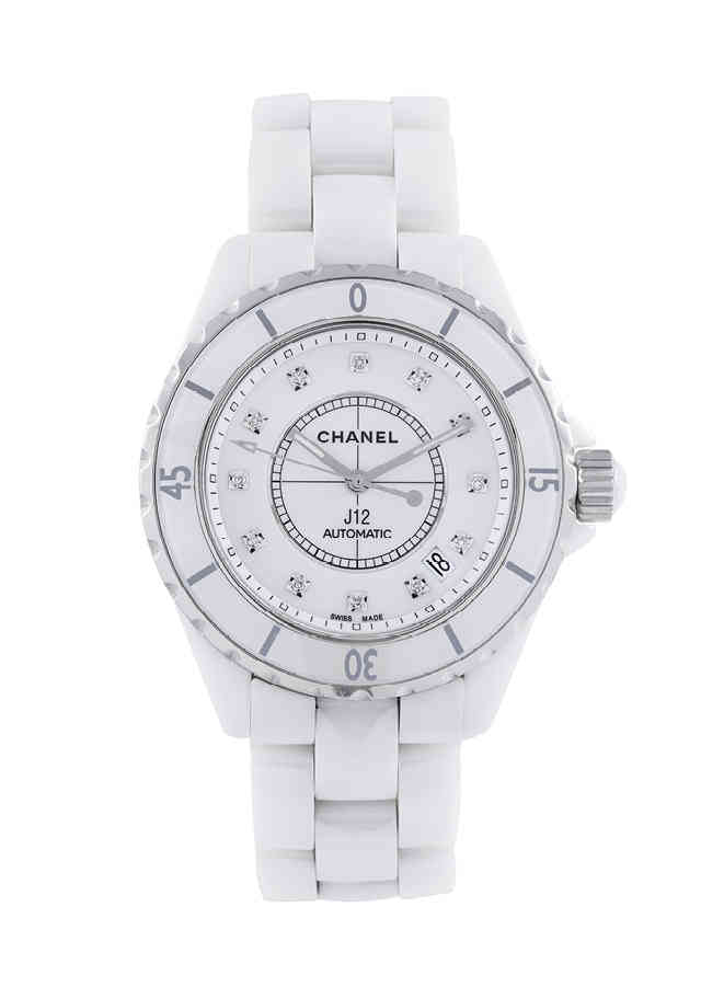 CHANEL - J12 Diamond Dial Ref. H1629, 38 mm