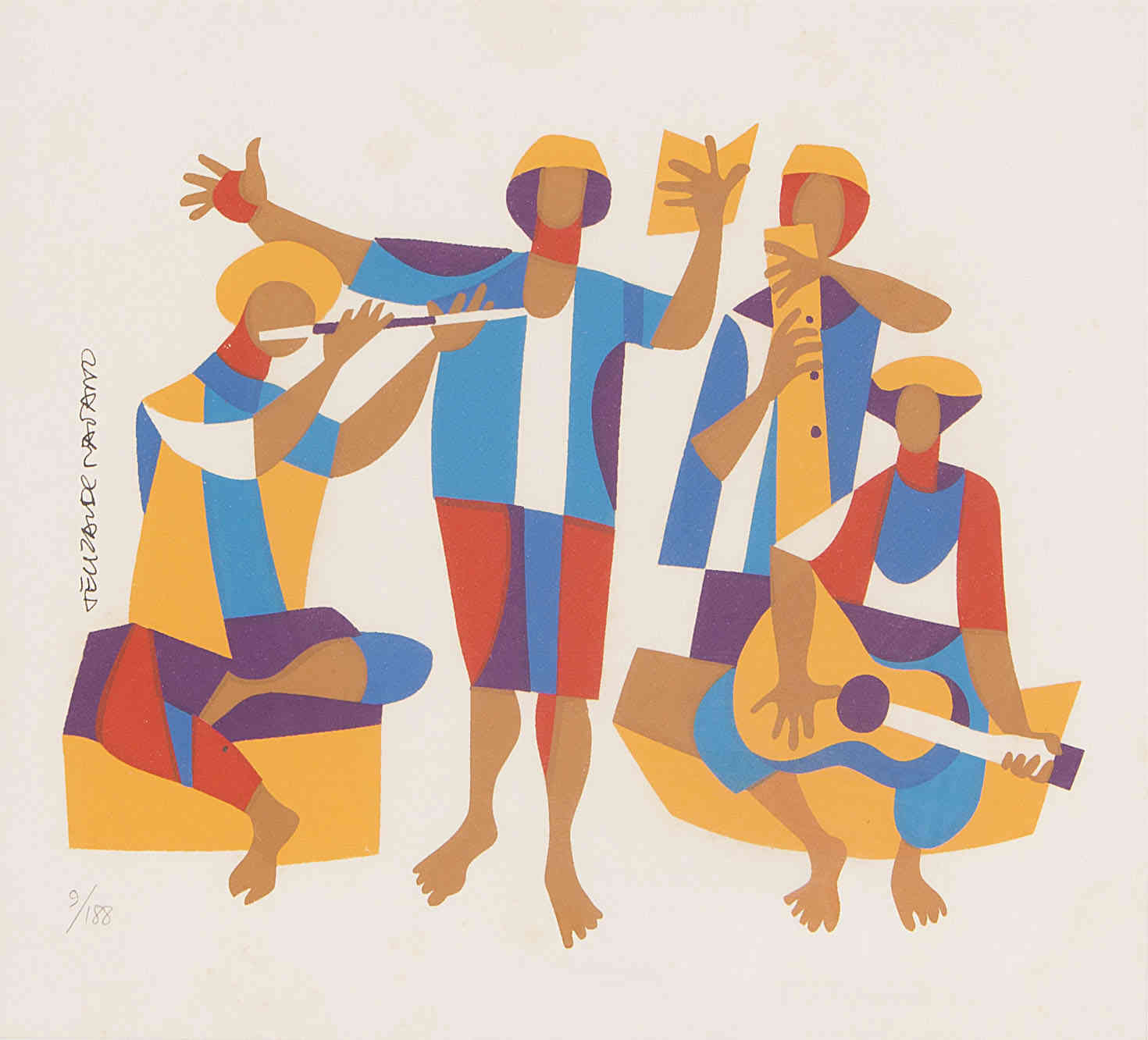 J. Elizalde Navarro (1924–1999) - Untitled (Musicians)