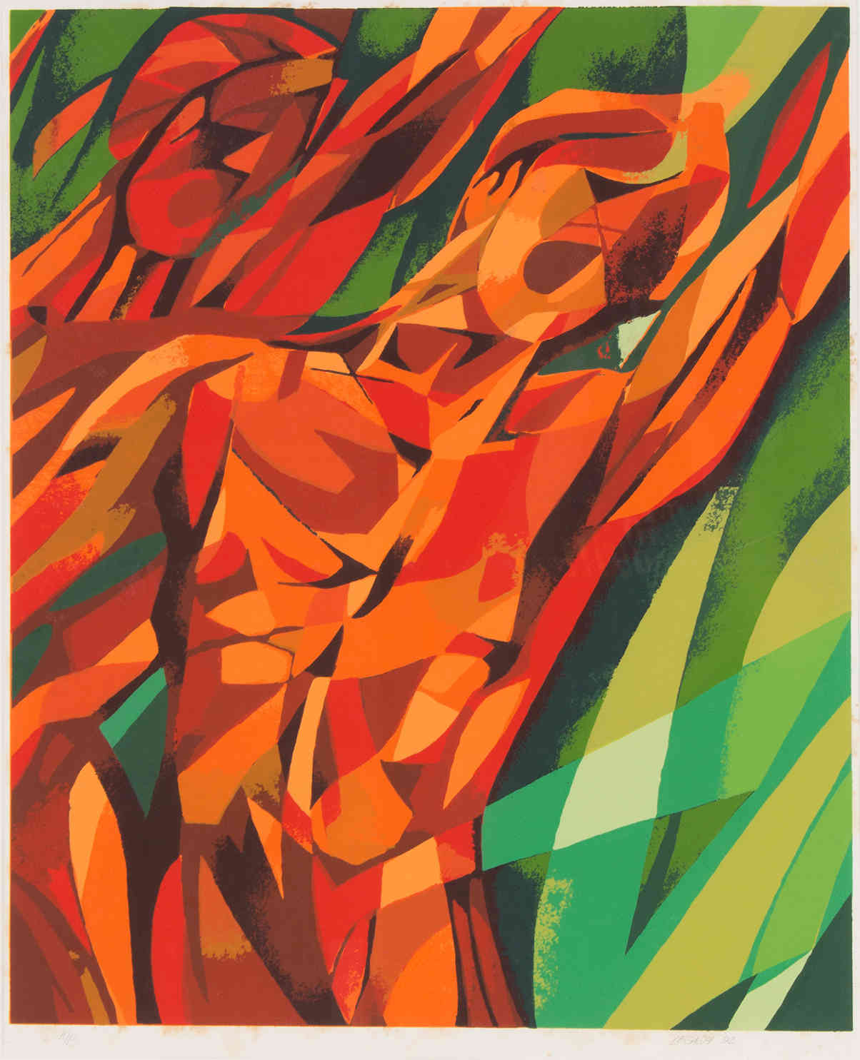 Cesar Legaspi (1917–1994) - Untitled (Two Figures)