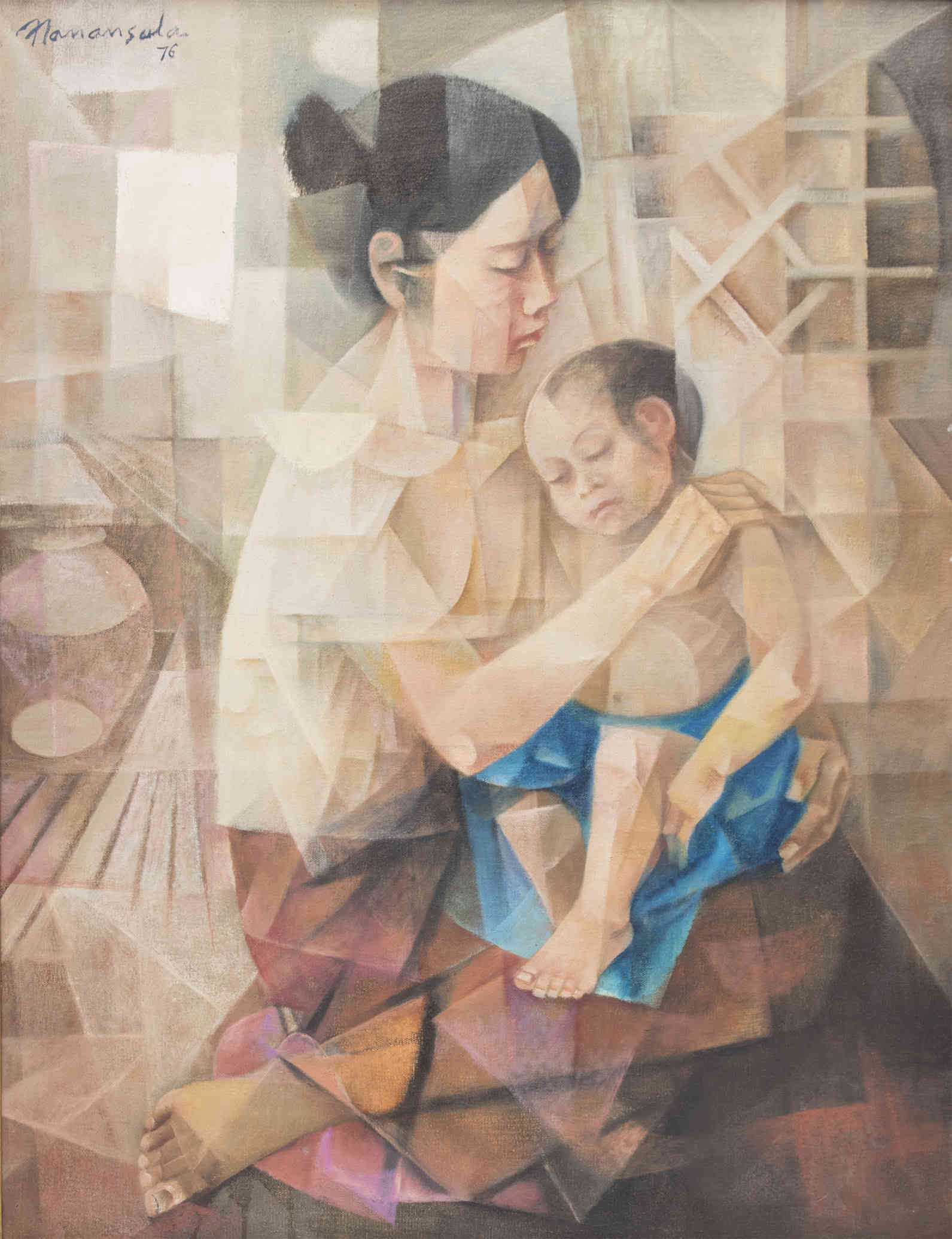 Vicente Manansala (1910–1981) - Mother and Child