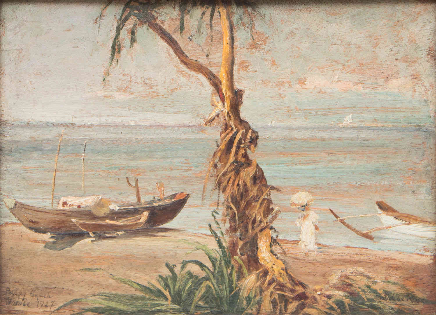 Fabián dela Rosa (1869–1937) - Pasay Beach, Manila