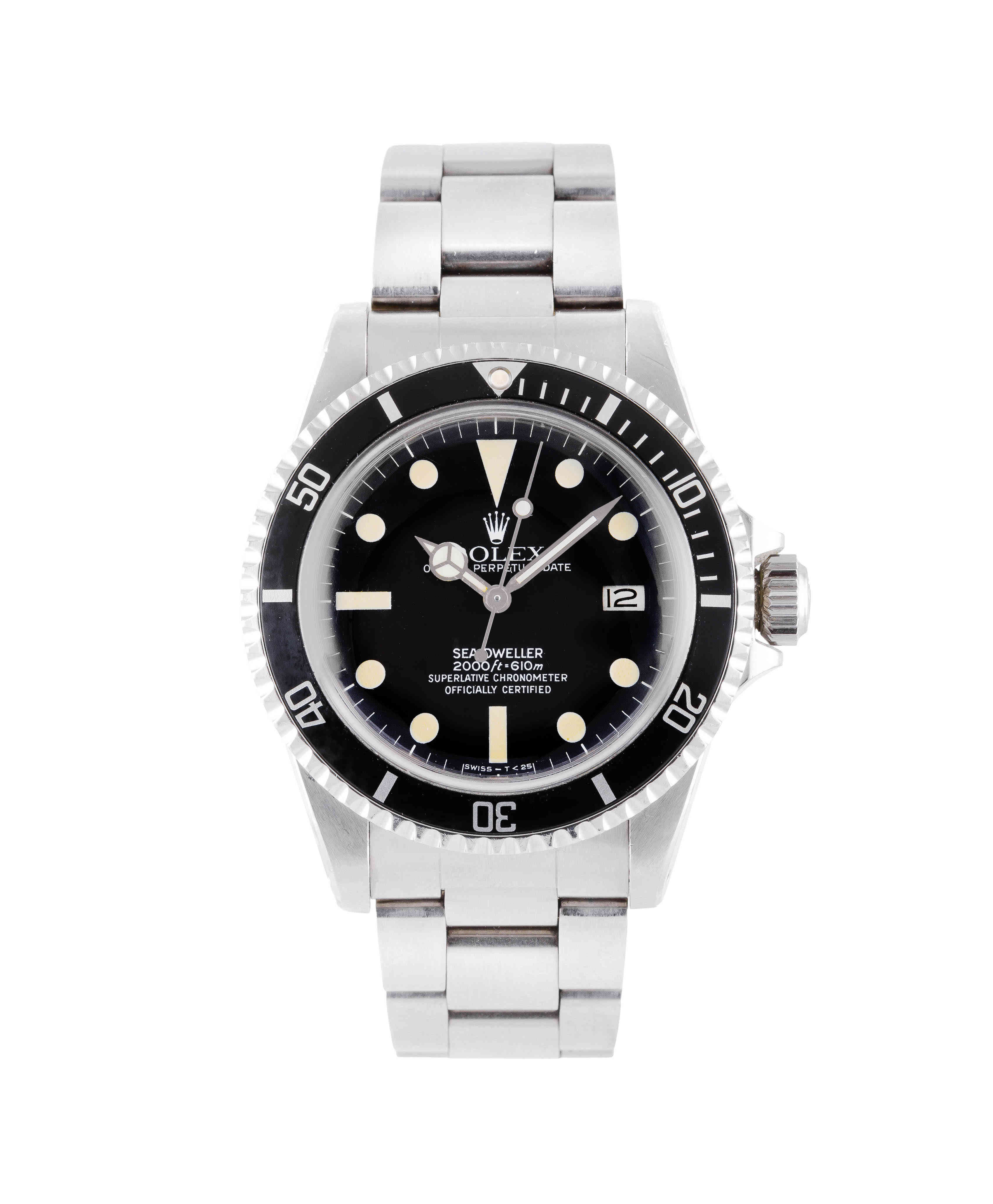 ROLEX - A Rare “Great White” Sea-Dweller Ref. 1665, 39mm, Serial No ...