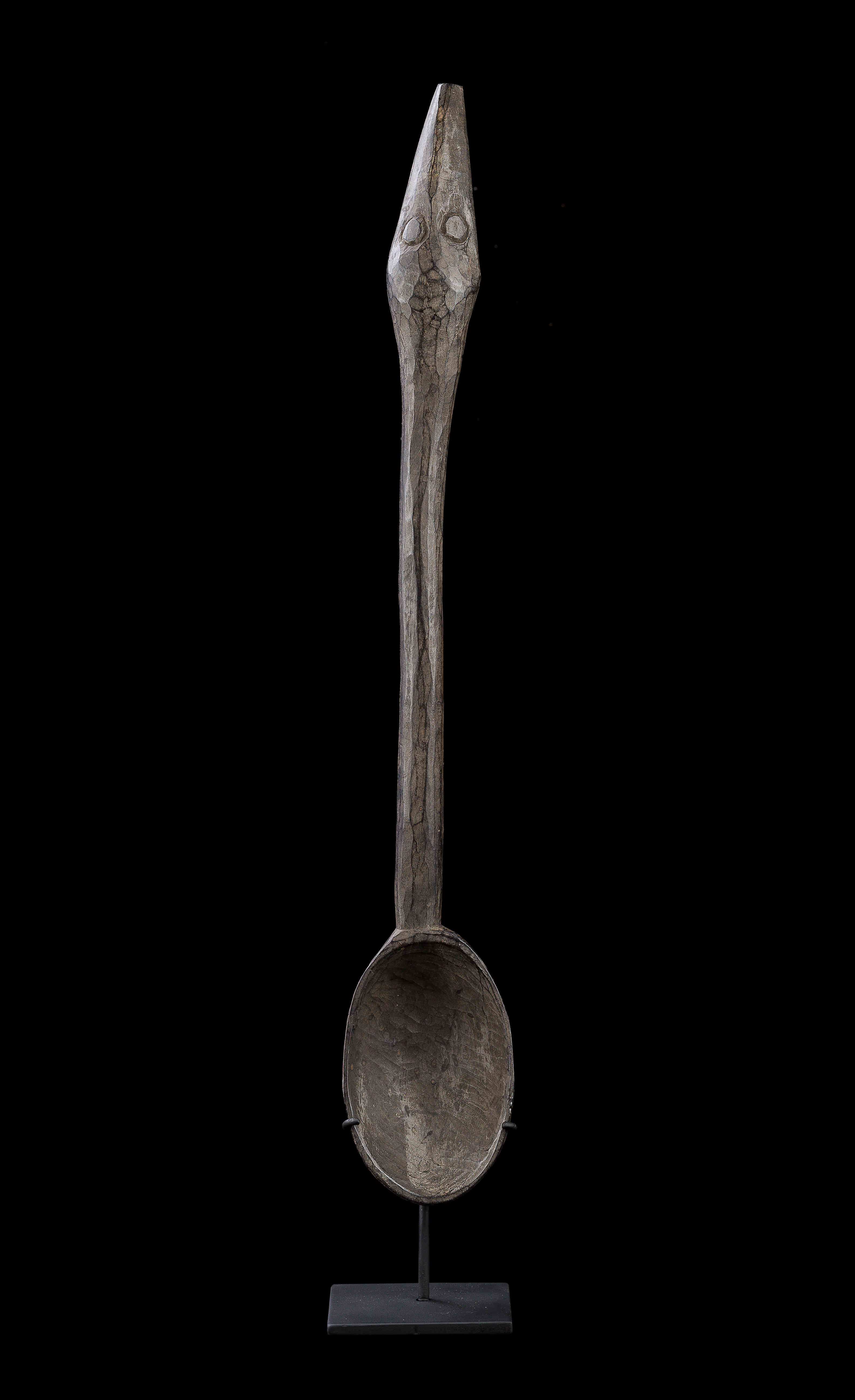 An early 20th century zoomorphic Ifugao spoon, laddle - Ifugao People ...
