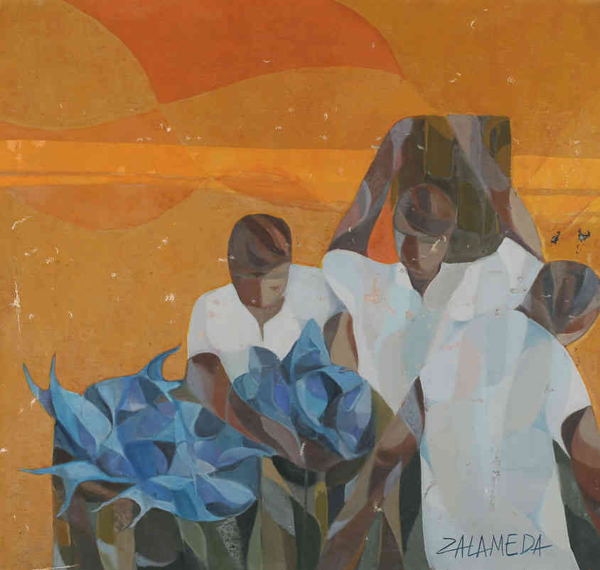 Oscar Zalameda (1930–2010) - Fish Harvest Time