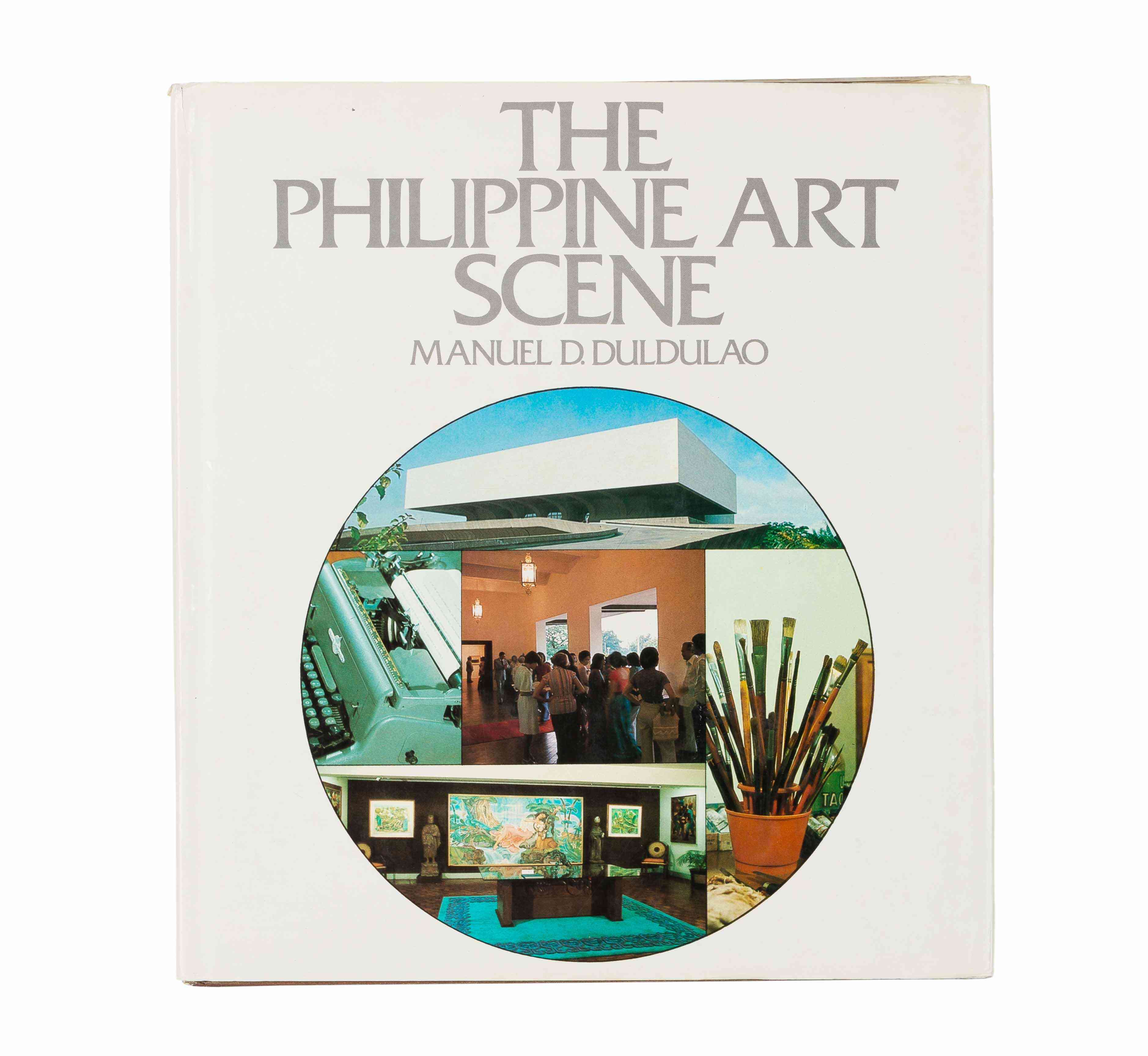A lot of four books about Philippine art