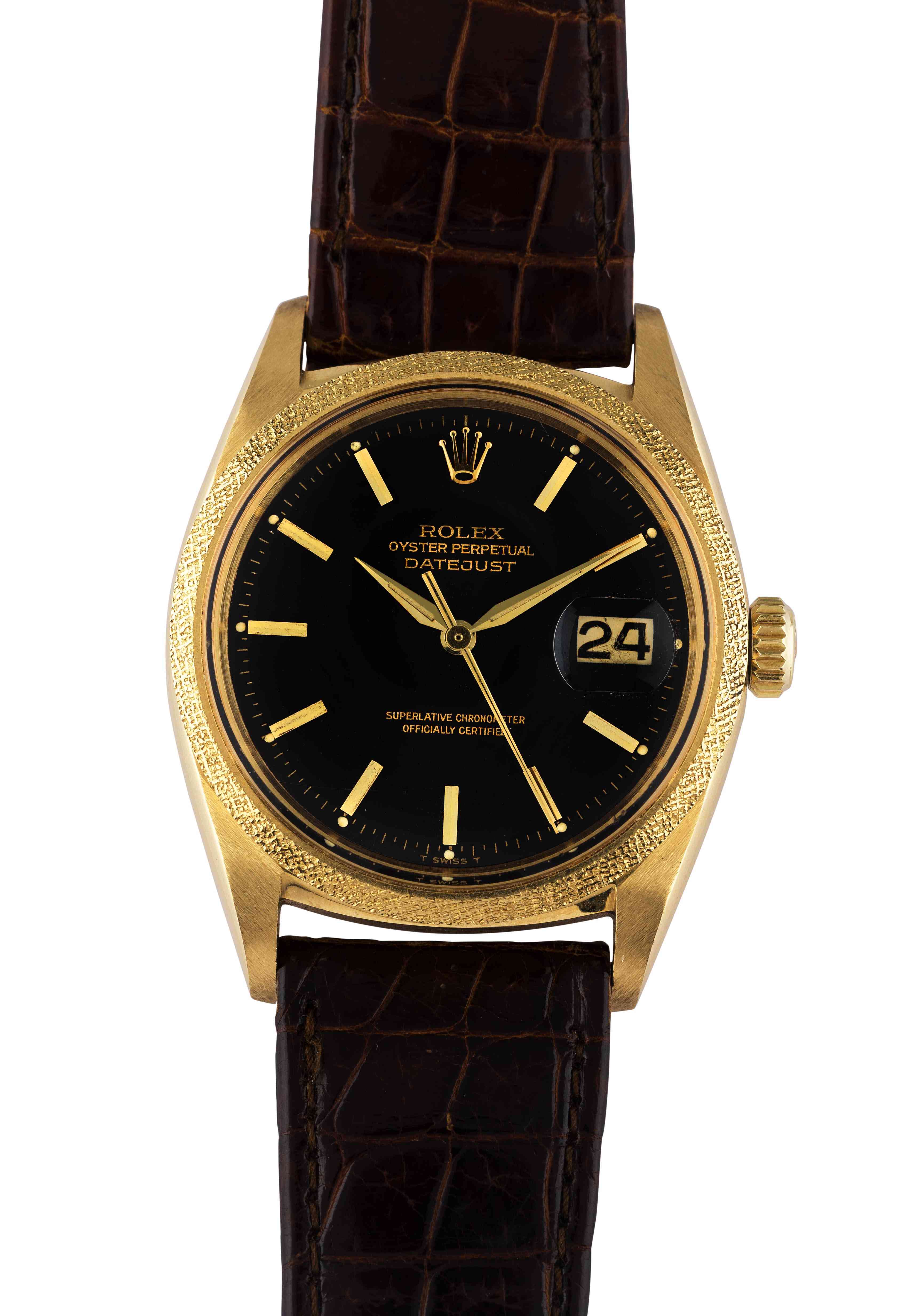 ROLEX - A Vintage Datejust Ref. 1607, 36mm, Serial No. 1098948, Circa 1960s