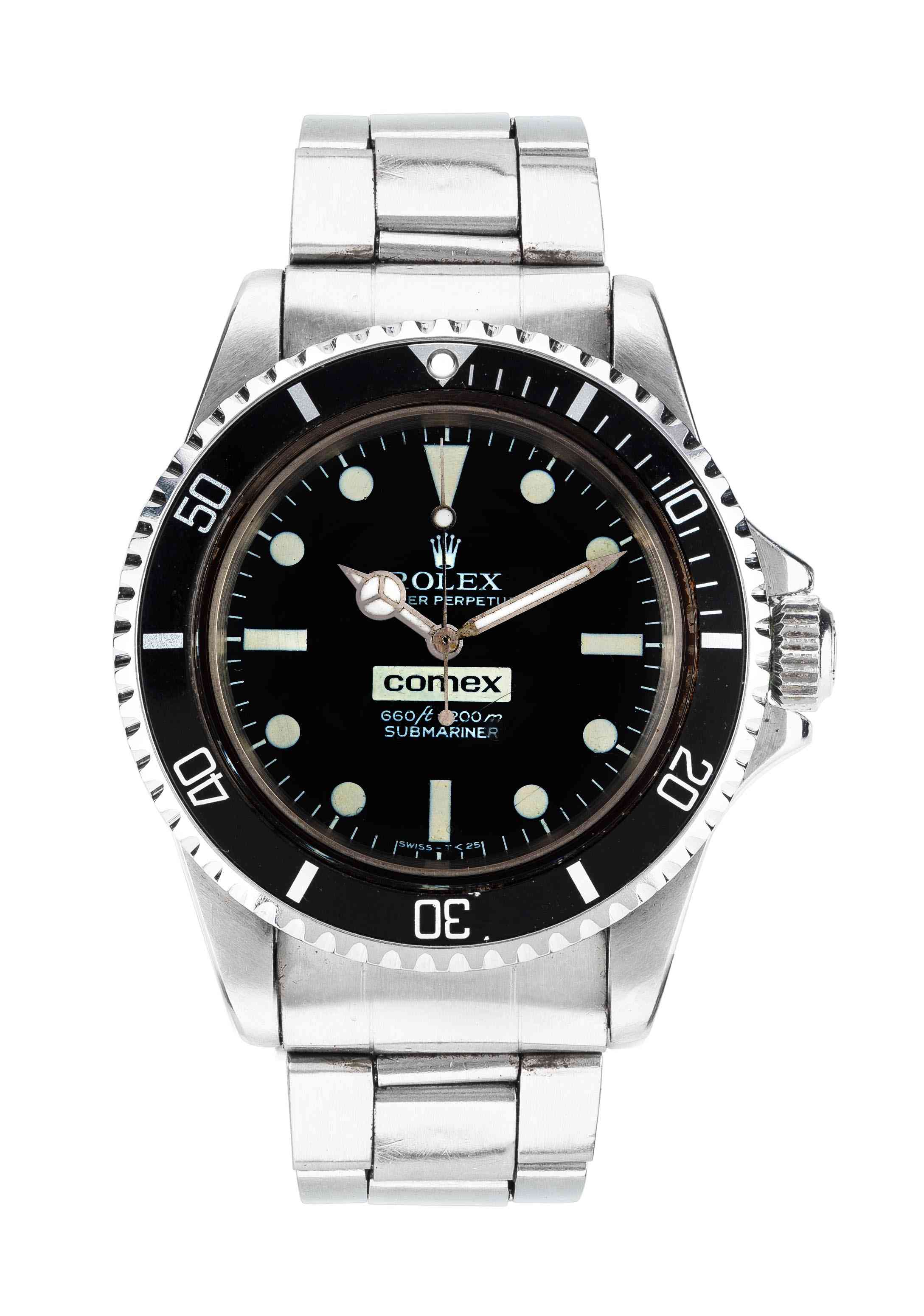 ROLEX - An Extremely Rare and Collectible Comex Submariner Ref. 5514/0 ...