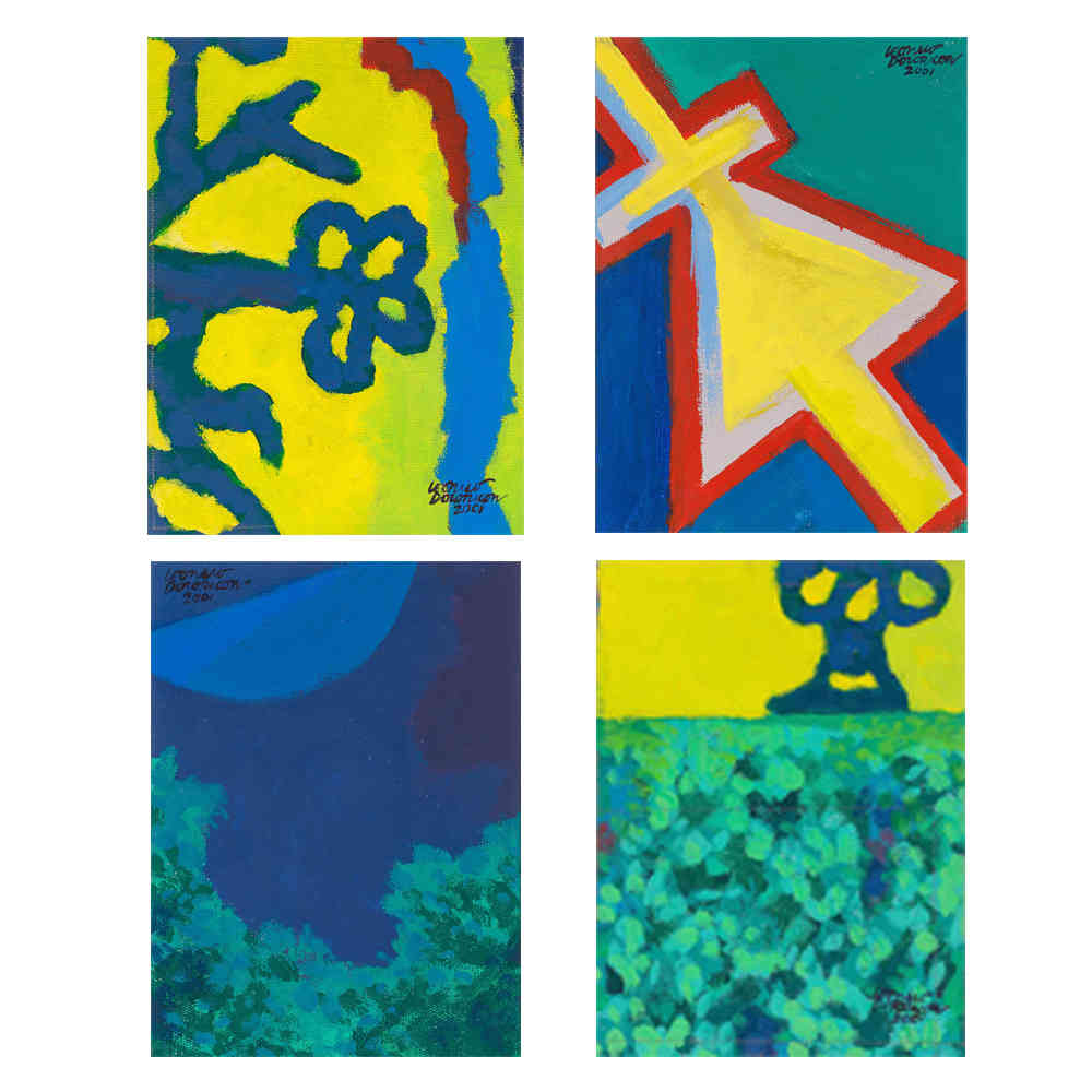 Neil Doloricon (b. 1957) - A lot of four artworks