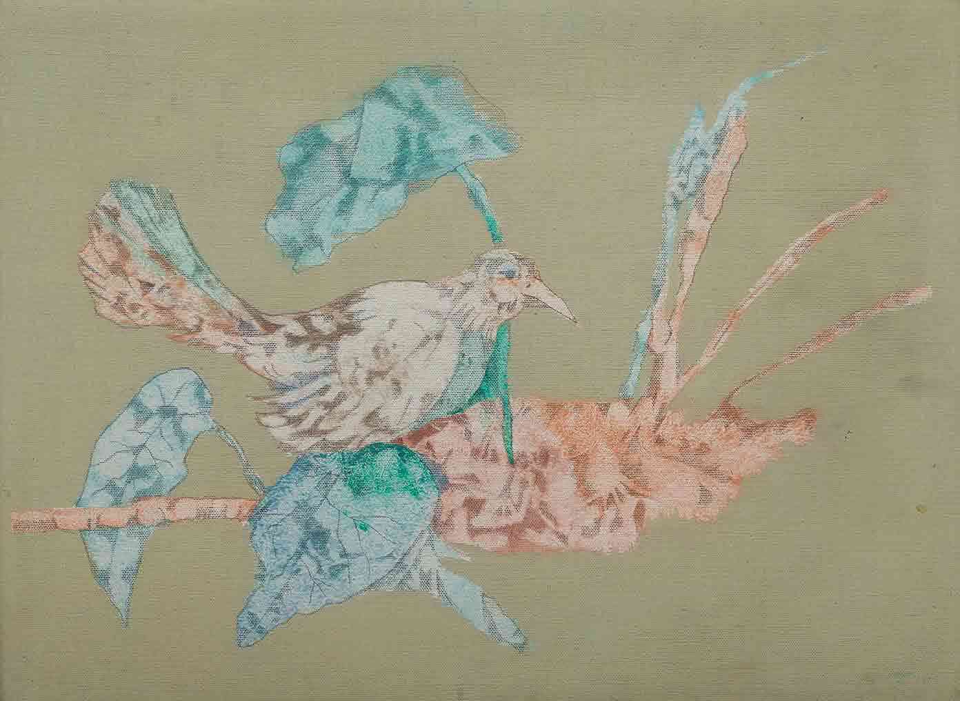 Jeff Dizon (b. 1954) - Untitled (Two Birds)