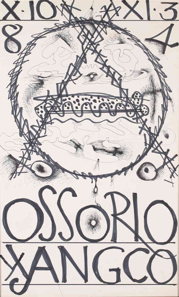 Alfonso Ossorio (1916-1990) - Original Artist Drawn Poster for ...