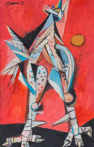 Rooster (1975) By Ang Kiukok