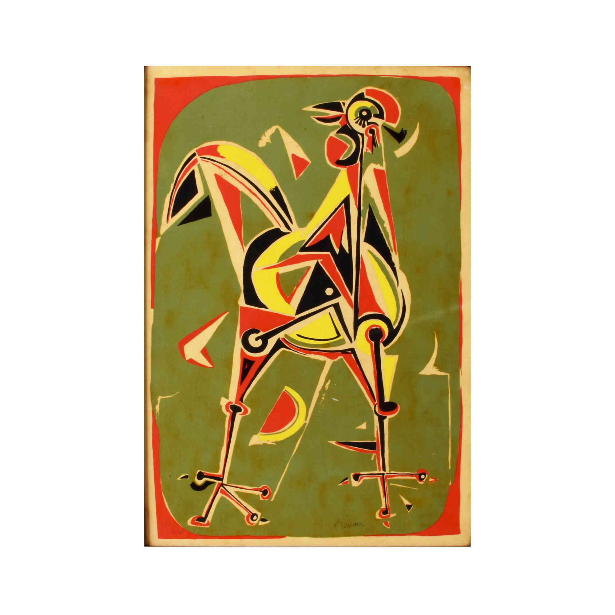 Untitled (Rooster) By Ang Kiukok