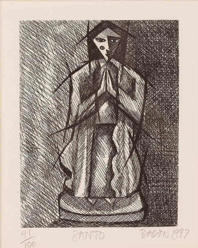 Philipp Badon (b. 1957) - Santo