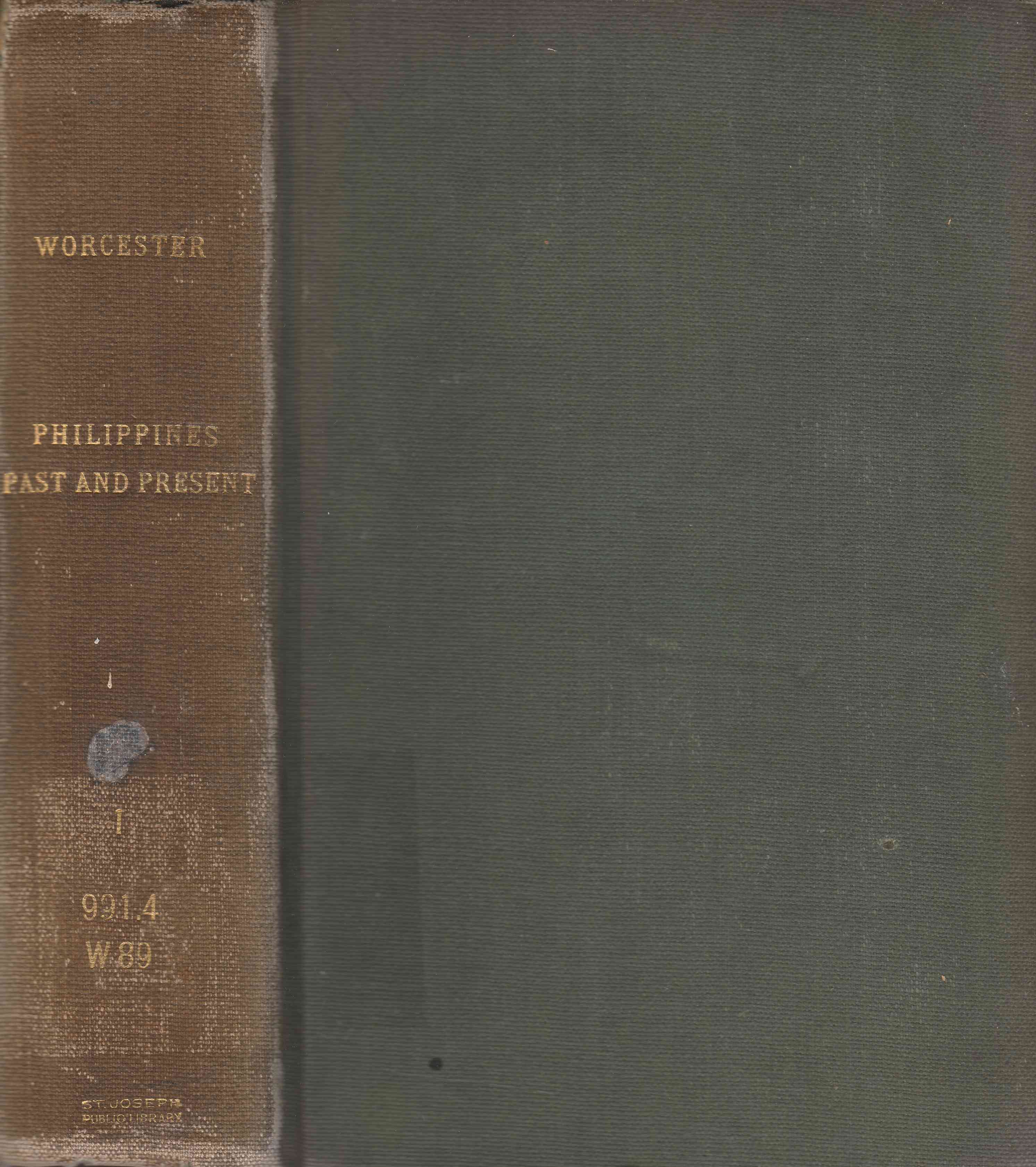 Dean C. Worcester - The Philippines Past and Present Vol.1 and Vol 2 (1914)