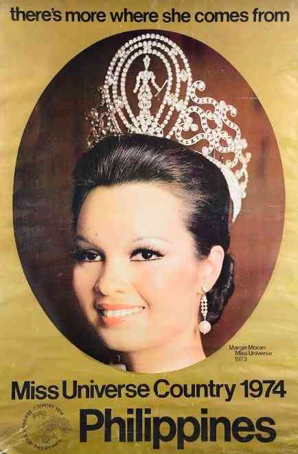 - 1973 Miss Universe Margie Moran Poster