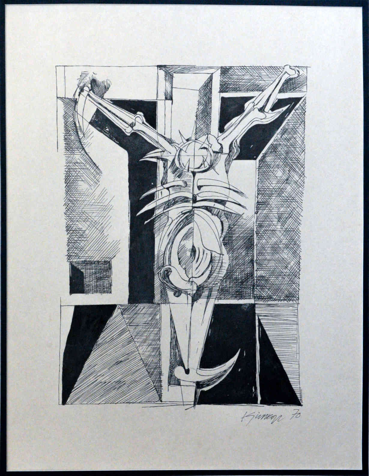 Untitled (Pen and ink) By Ang Kiukok