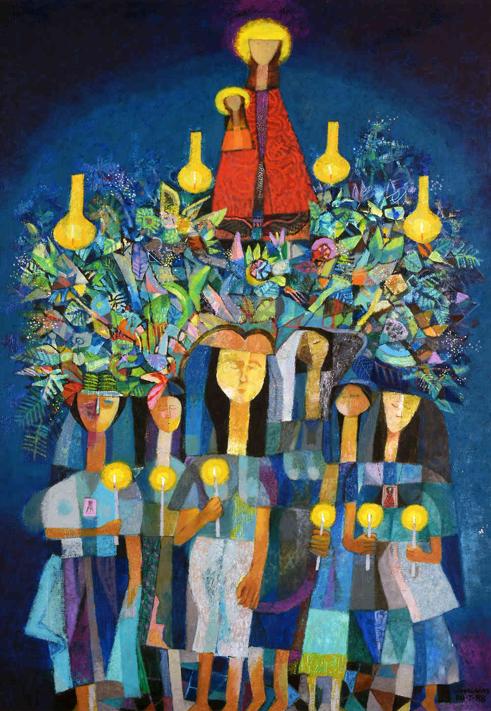 Mauro Malang Santos (1928-2017) - Carroza (Procession)