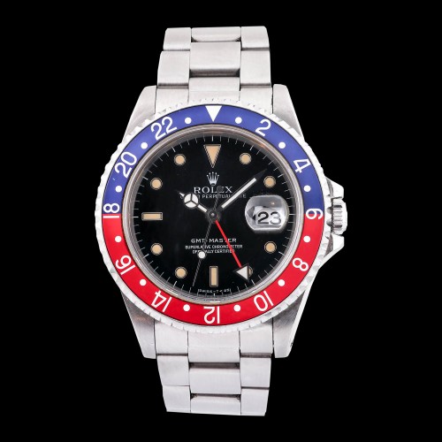 Rolex GMT Master 1 - A fine stainless steel automatic wristwatch, two ...