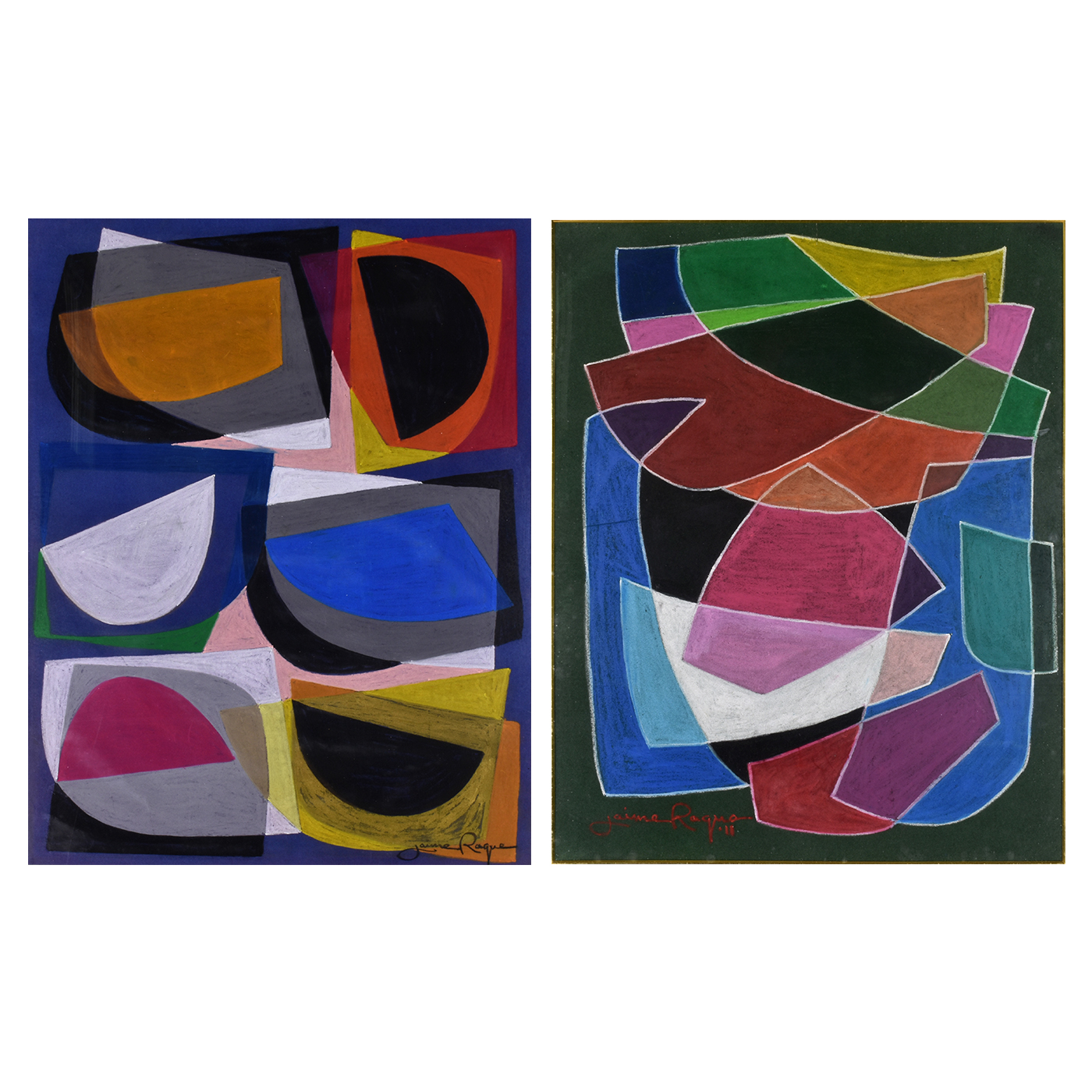 JAIME ROQUE (b. 1947) - A lot of two untitled works