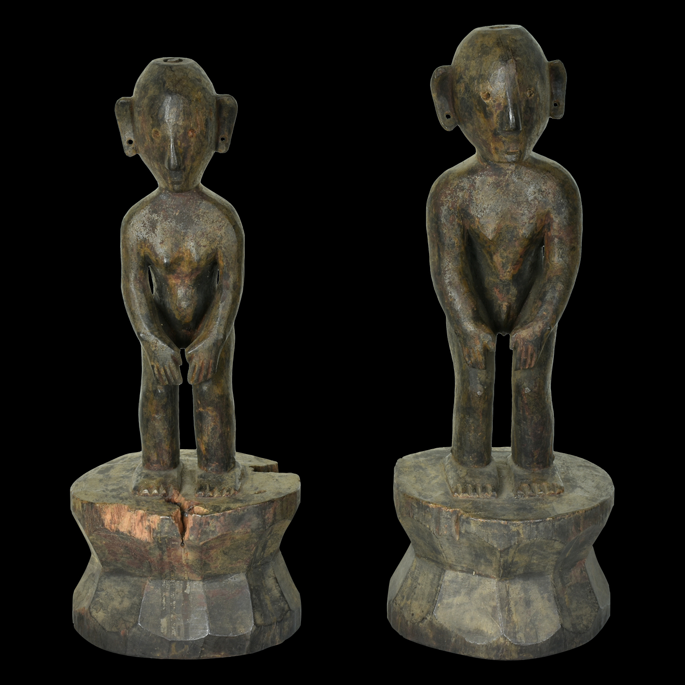 - A pair of standing Bu'luls