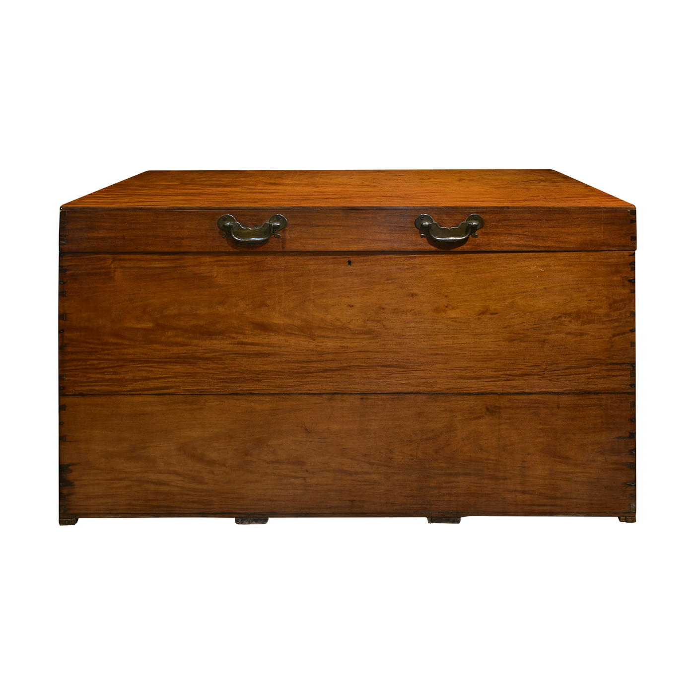 - A brass handled baul