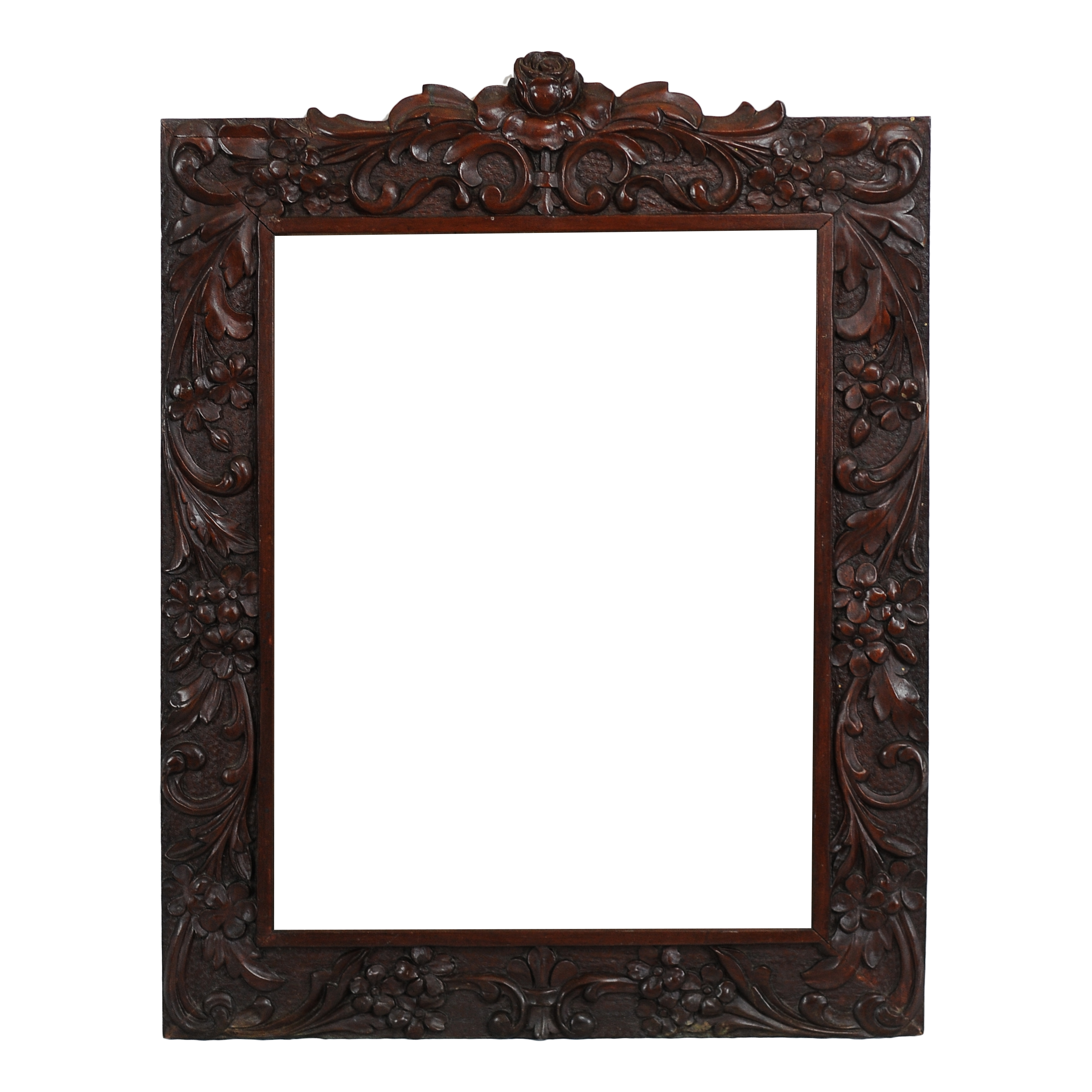 - A wooden frame