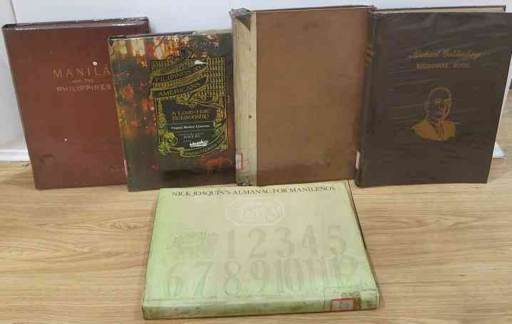 Assorted books- Michael Goldenberg Memorial Book, Filipinos and ...