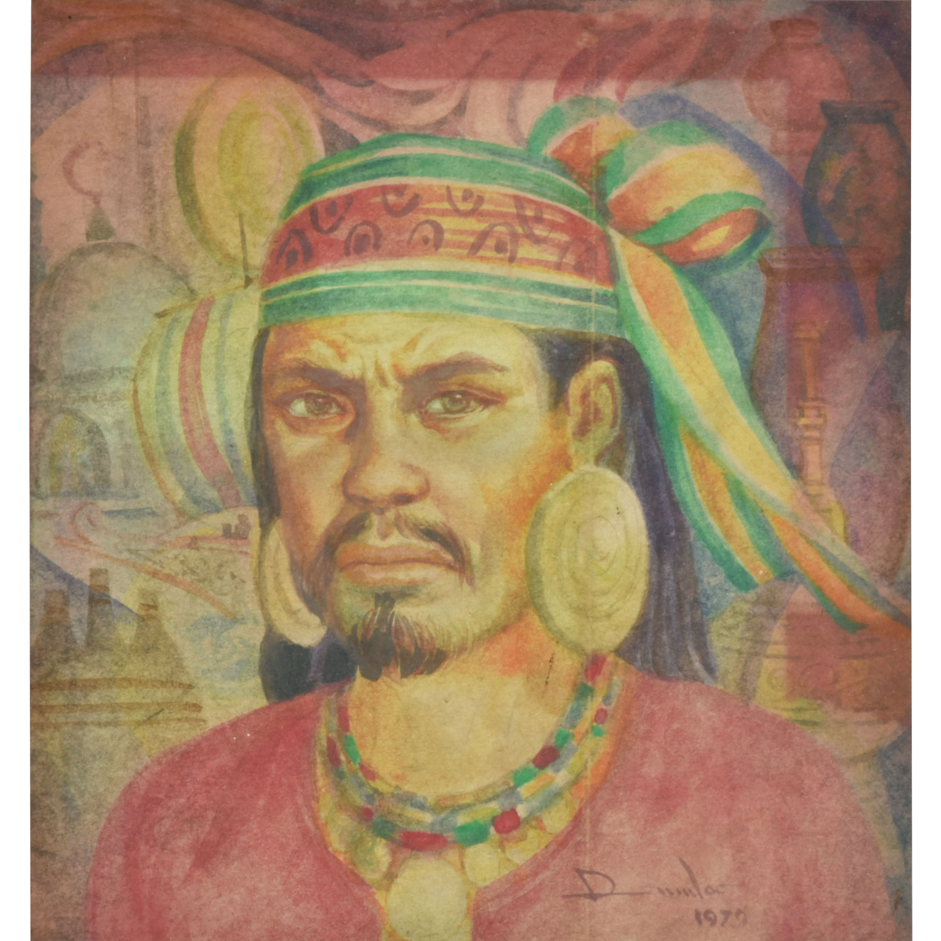 Antonio Dumlao (1912-1983) - Untitled (Portrait)