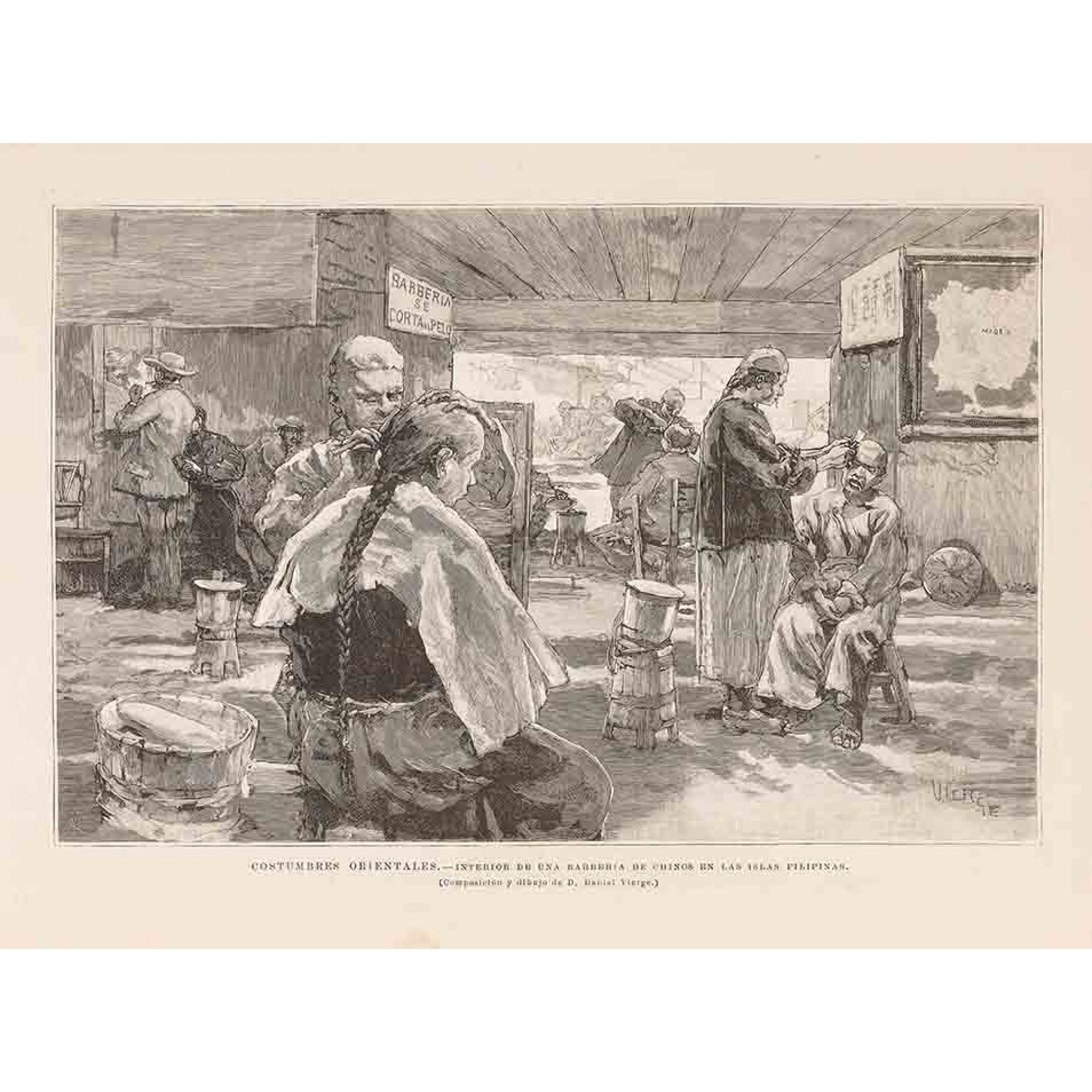 D. Daniel Vierge - Costumbres Orientales