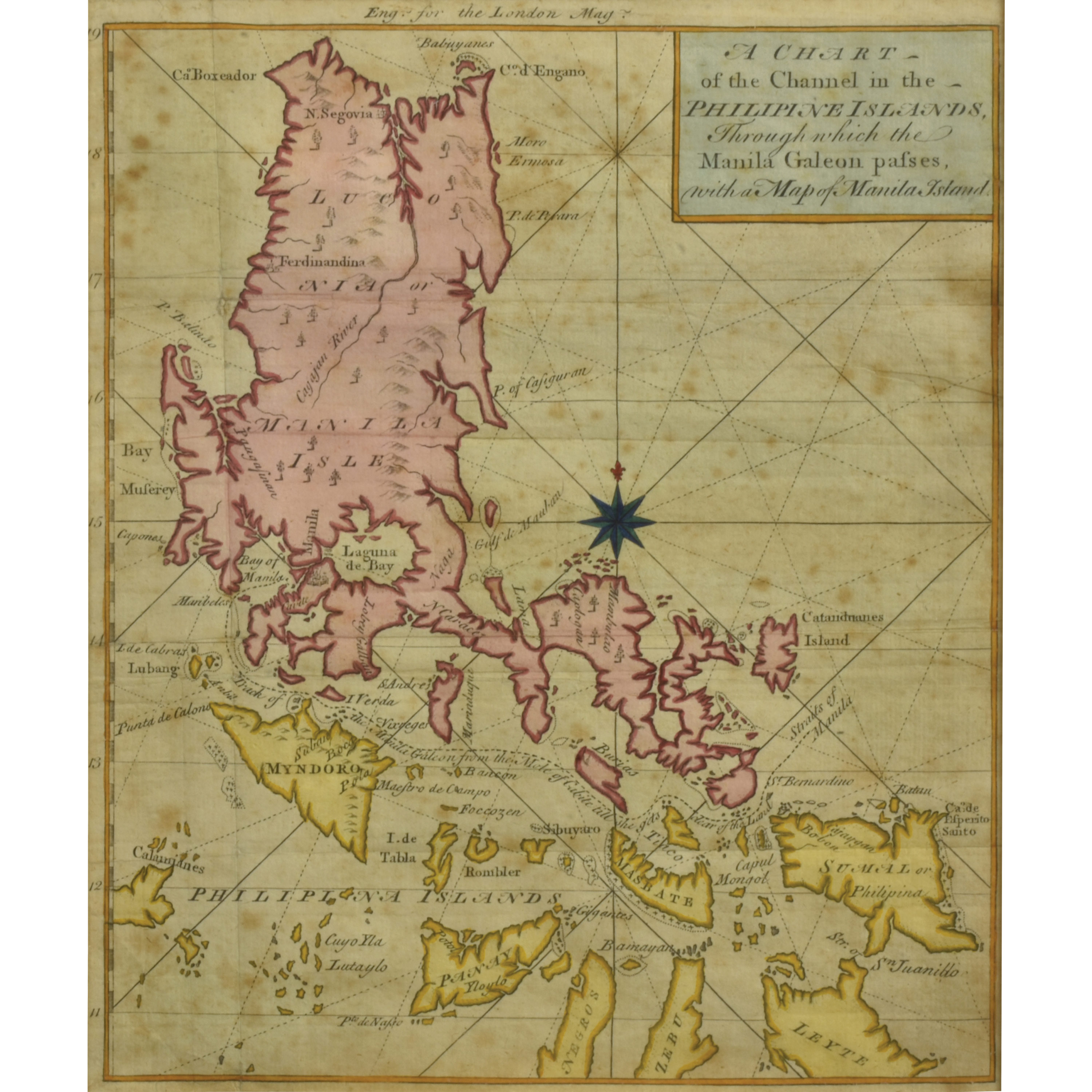 - A Chart of the Channel in the Philippine Islands, through which the ...