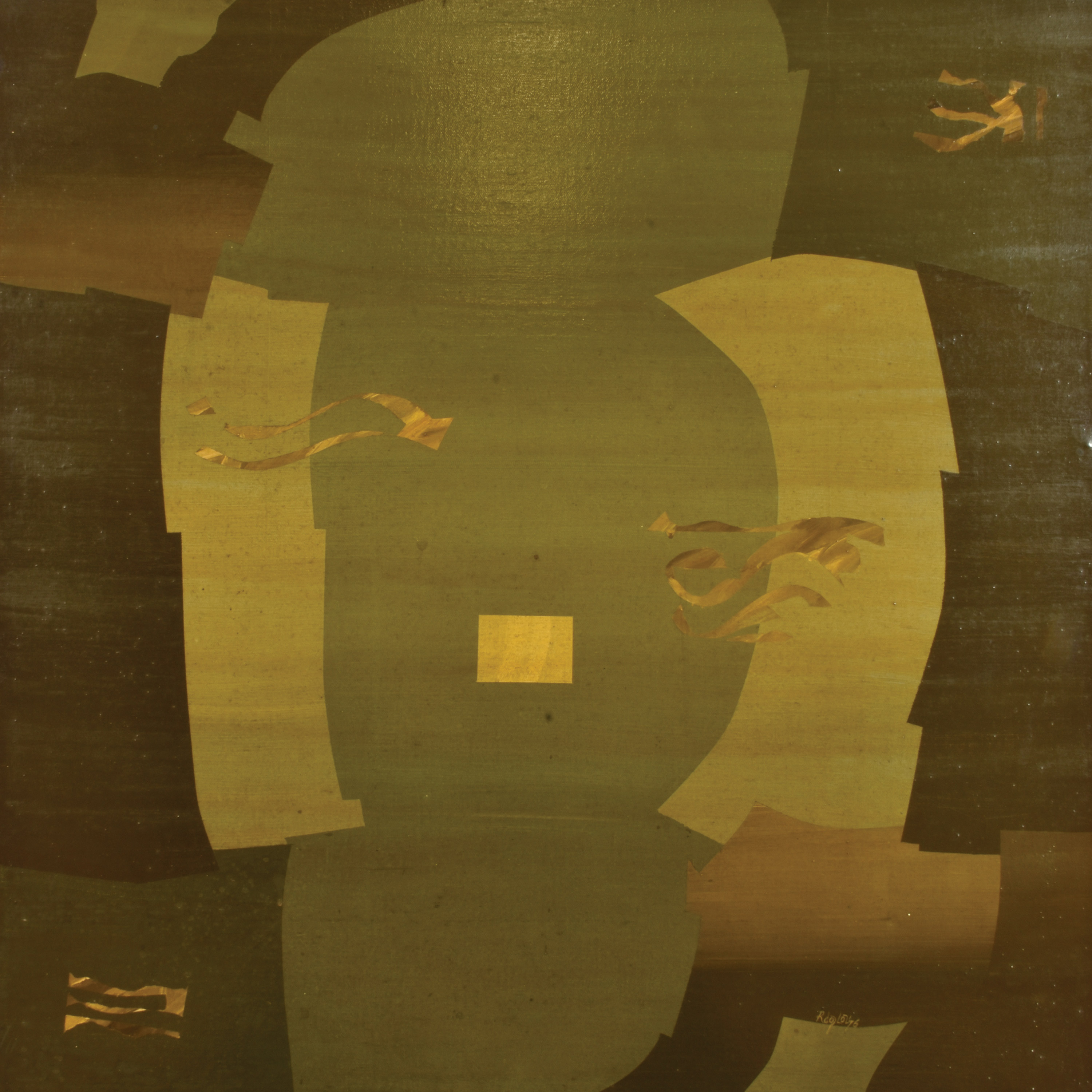 Ramon Doplon (b. 1953) - Untitled (Gold)