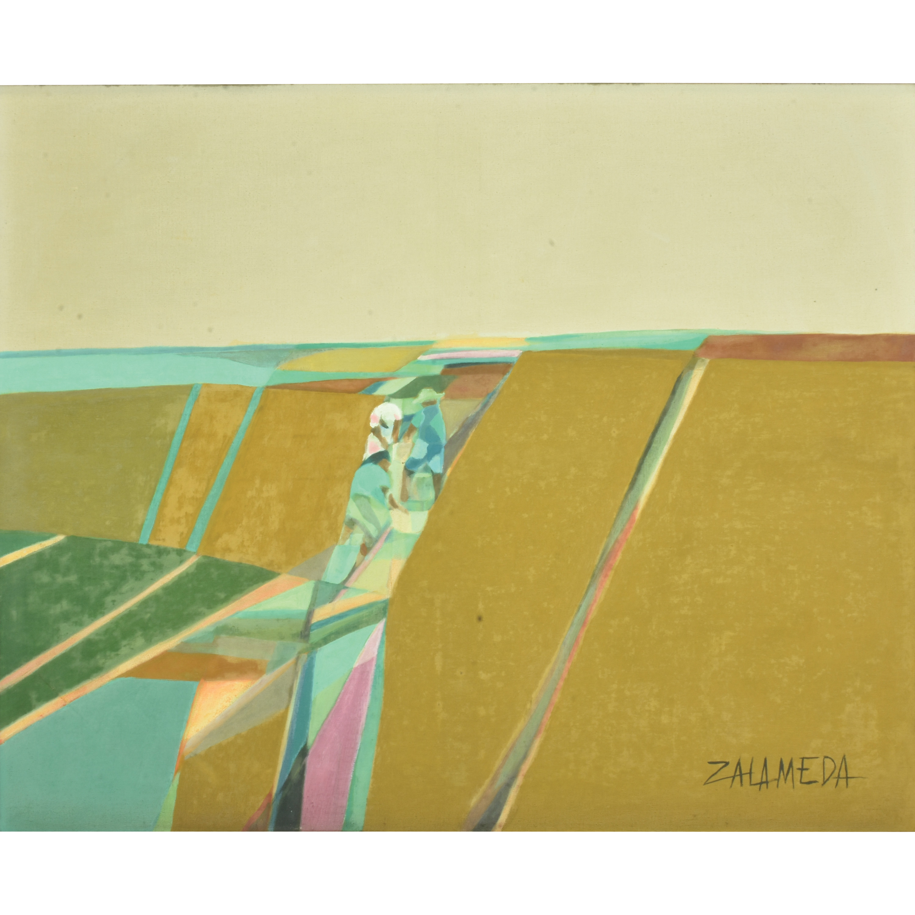 Oscar Zalameda (1930 - 2010) - Untitled (Abstract)