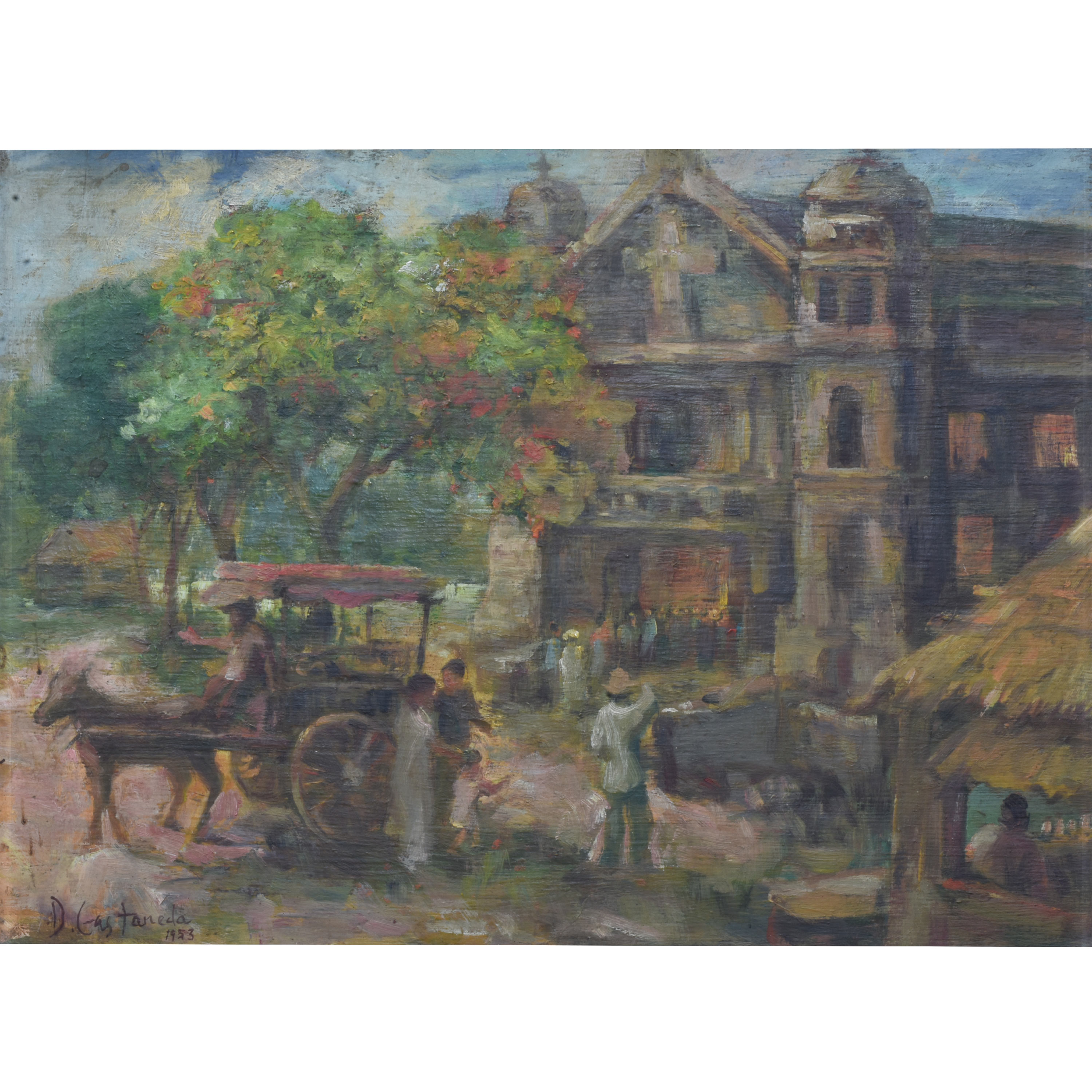 Dominador Castañeda (1904 - 1967) - Untitled (Poblacion)