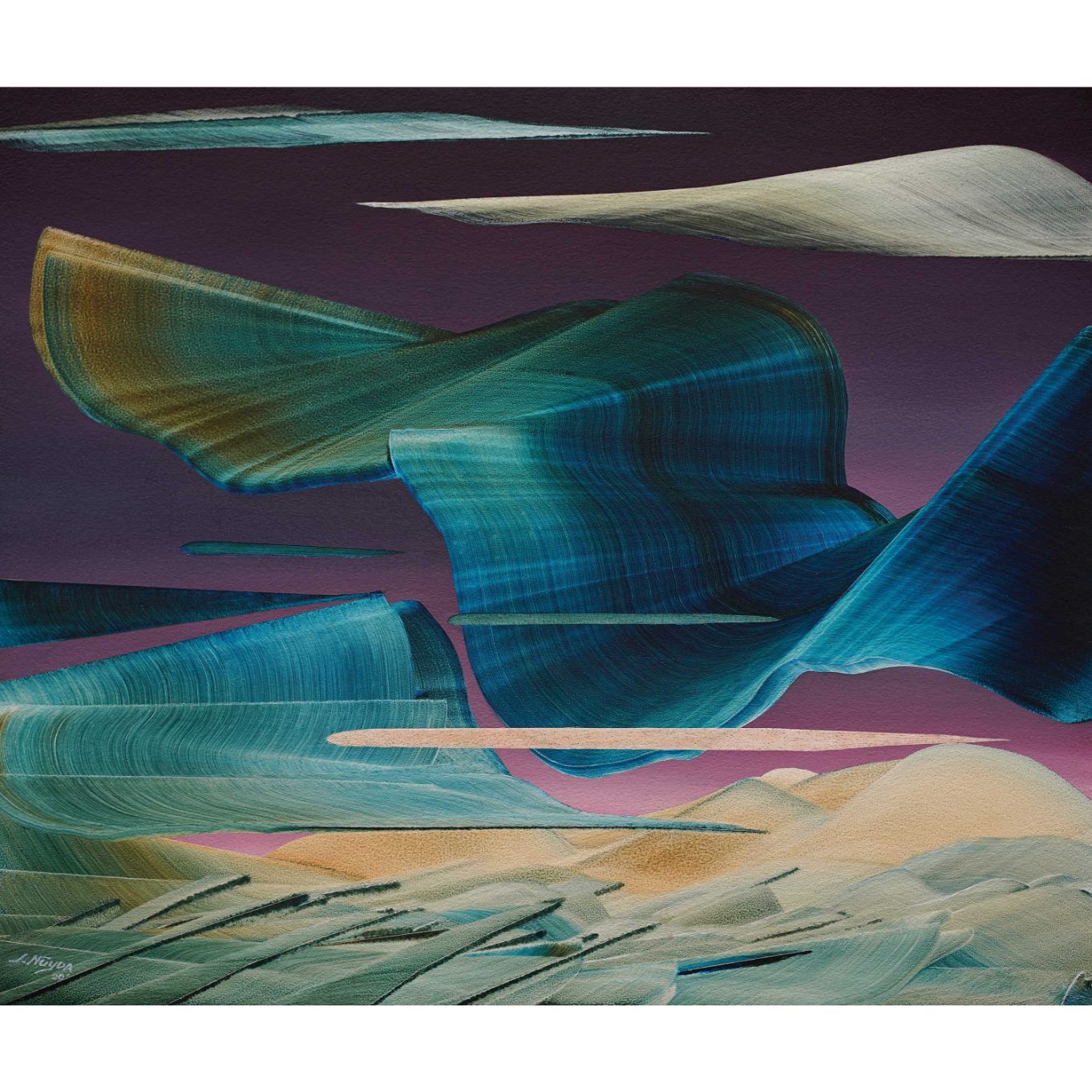 Justin Nuyda (b. 1944) - Search Mindscape: Michelli