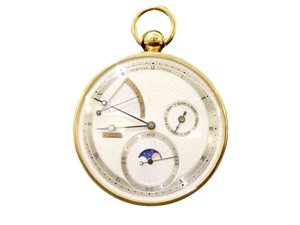 Thomas Engel - "No. 11" pocket watch made for Zenith