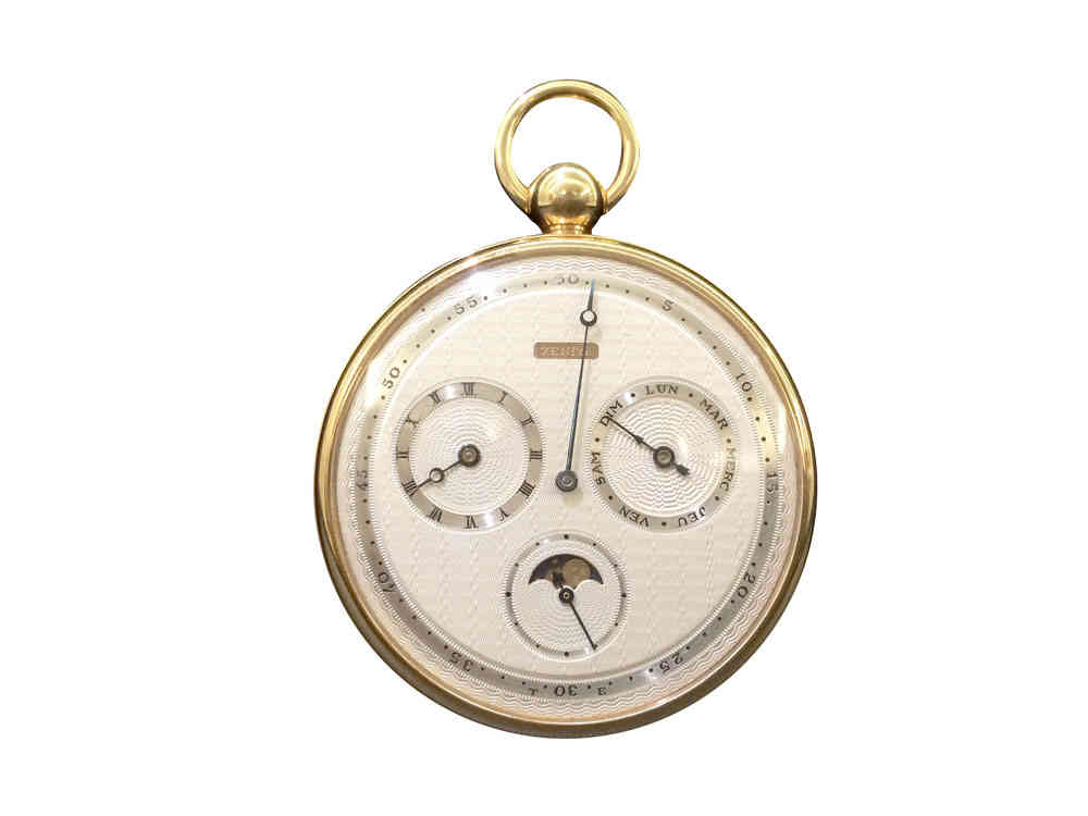 Thomas Engel - "No. 4" pocket watch made for Zenith