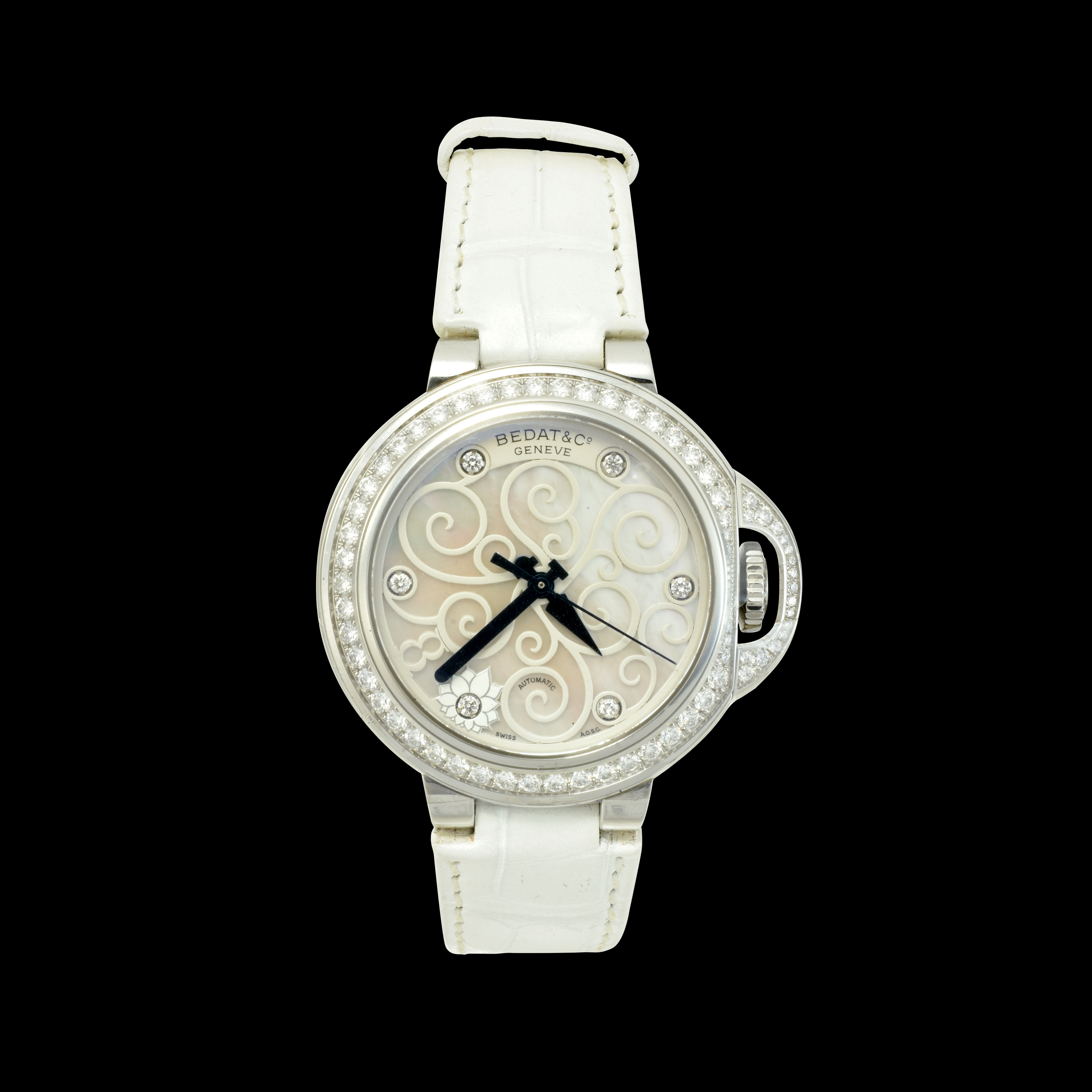 Bedat & Co. - Geneve No. 8, a fine lady’s cushion-shaped automatic ...