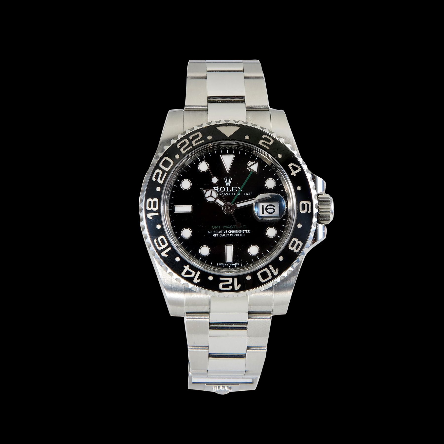 Rolex - GMT-Master II, a stainless steel automatic dual time zone ...