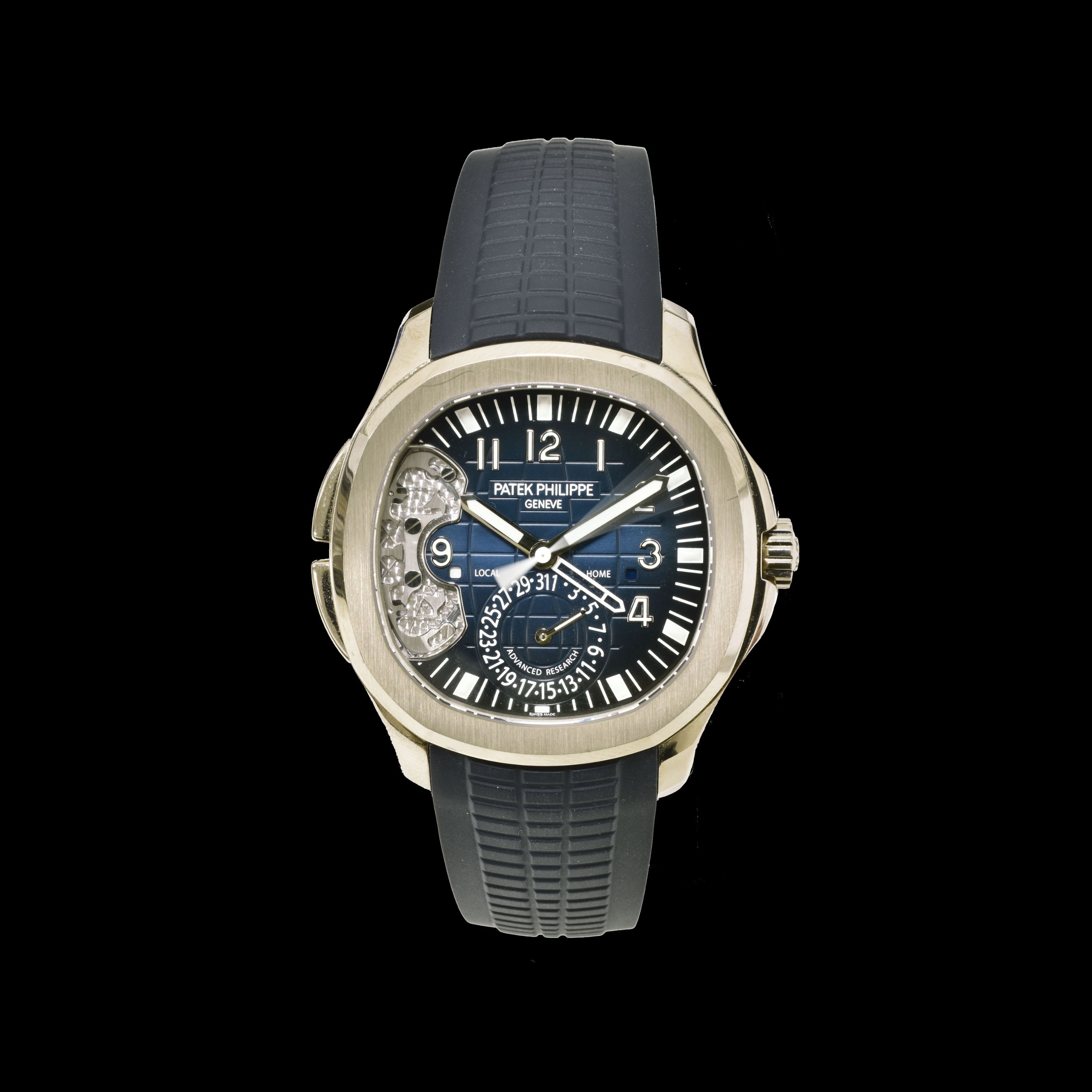 Patek Philippe - Advanced Research Aquanaut Travel Time Limited Edition ...