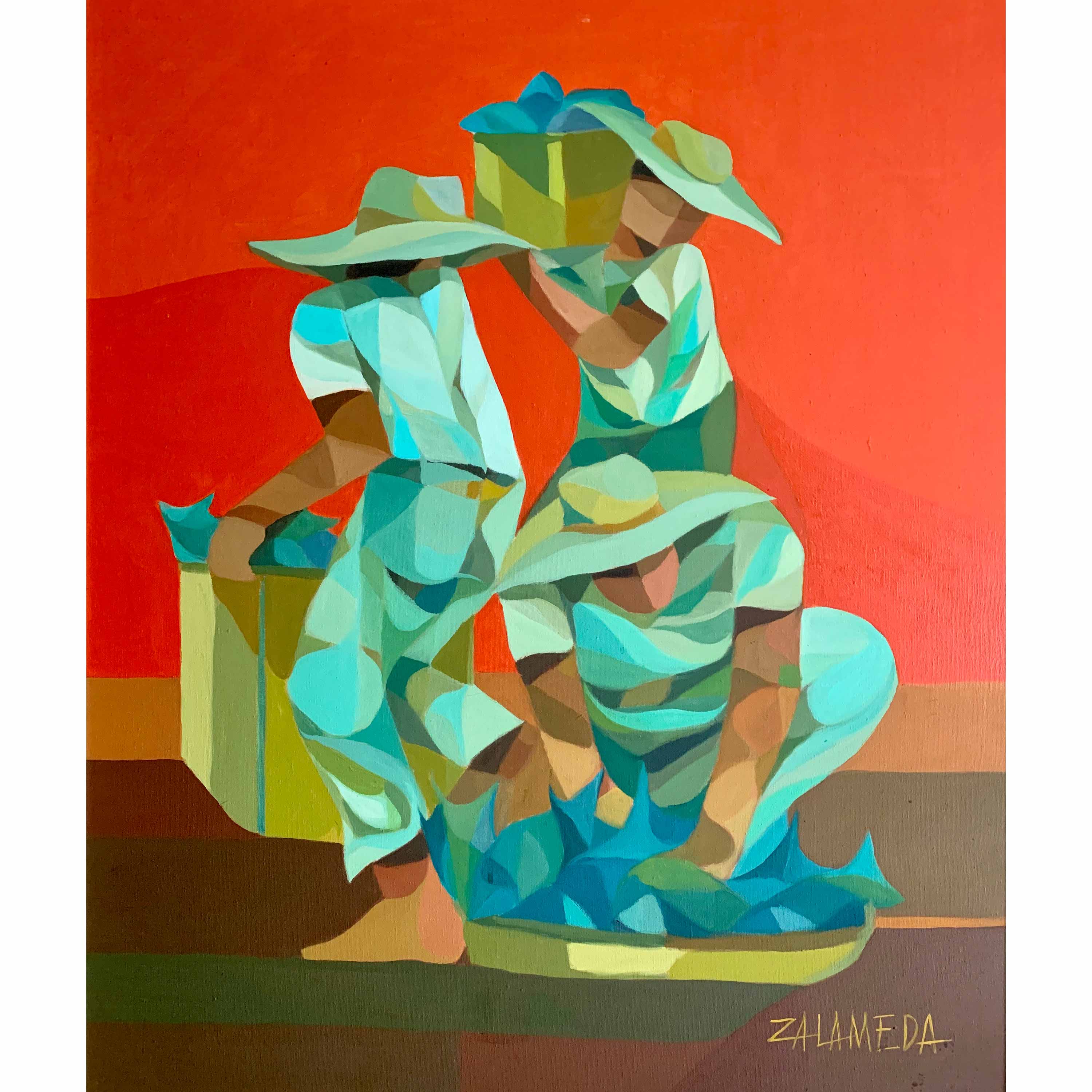 Oscar Zalameda (1930 - 2010) - Untitled