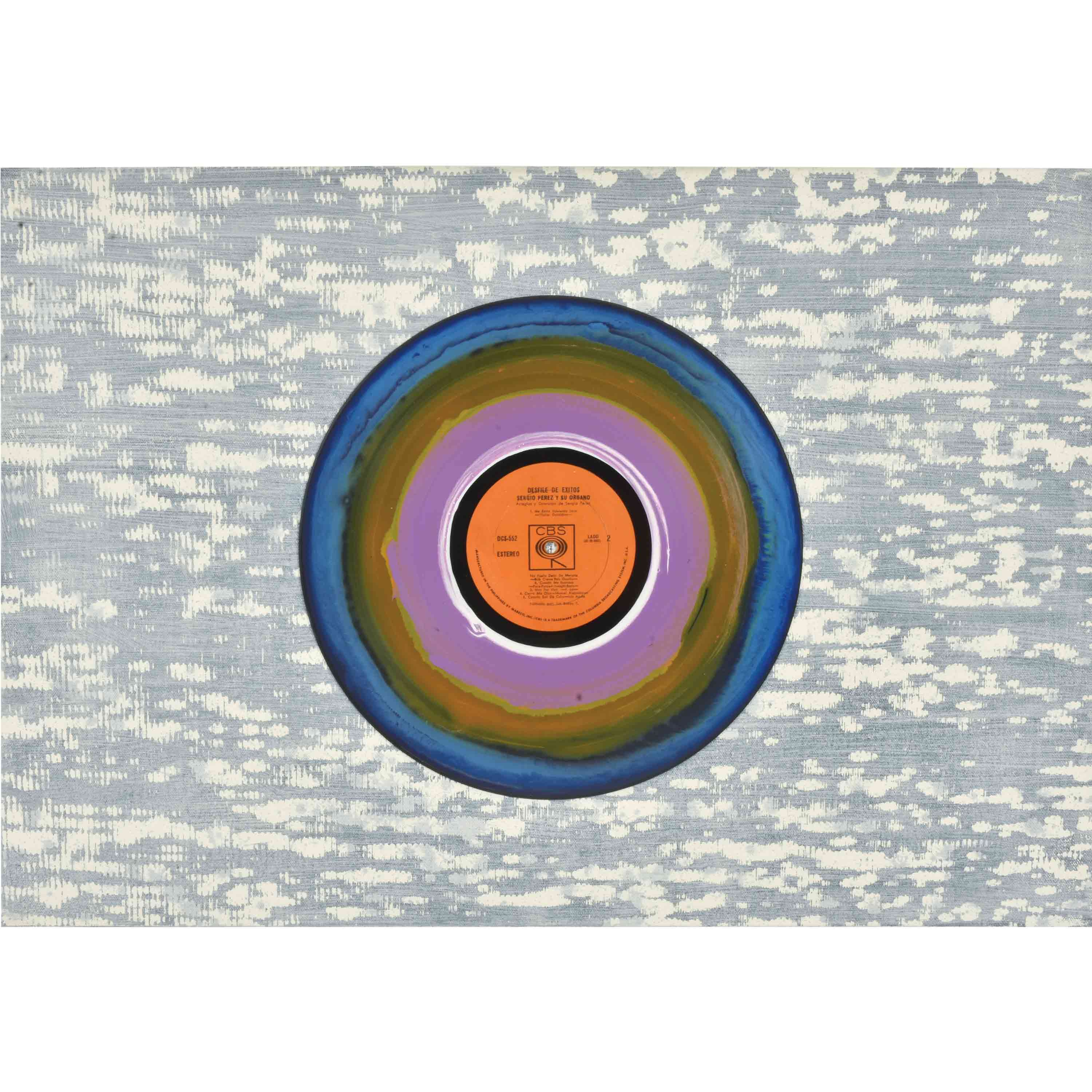 Gerry Tan - Turntable painting from the 'Lockdown' series