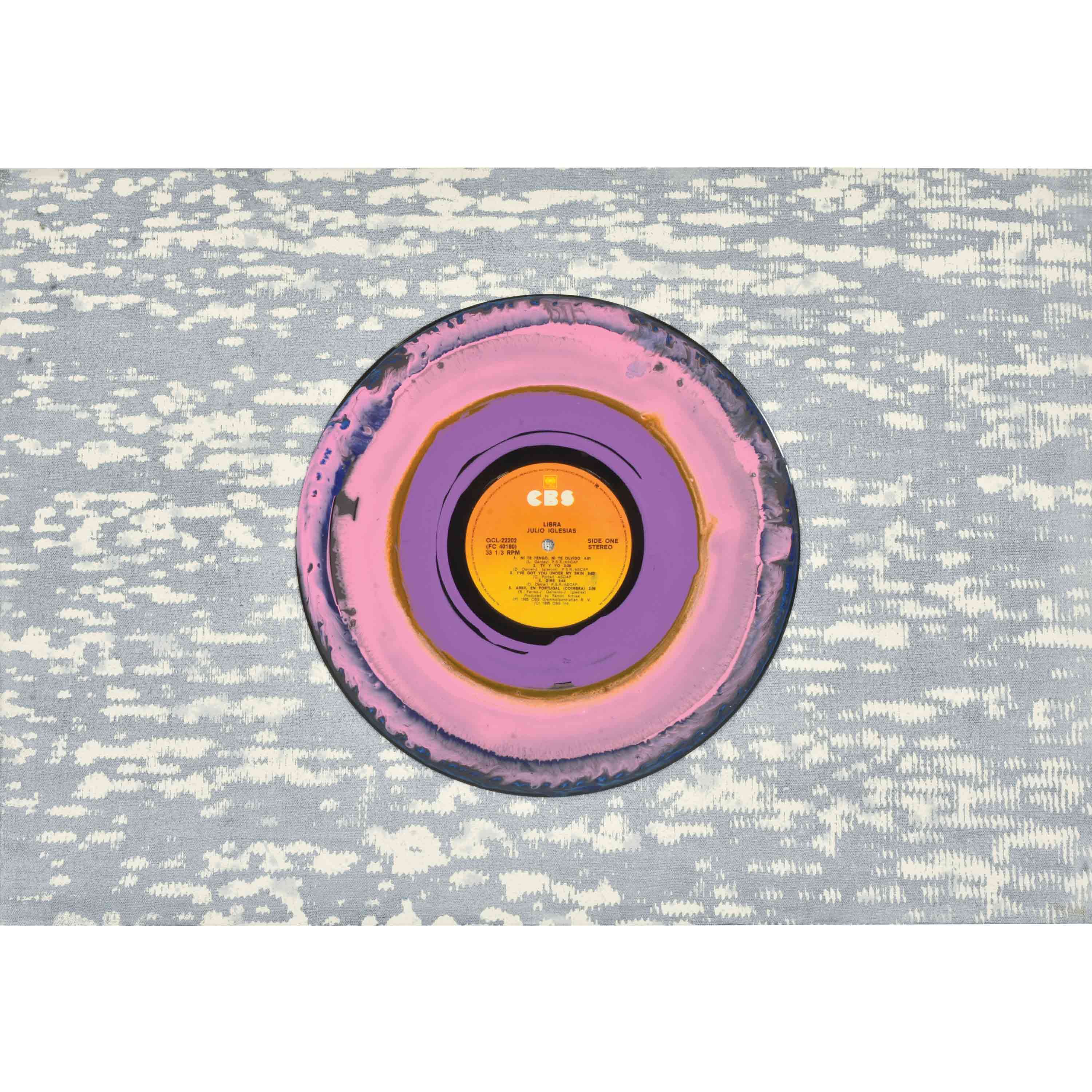 Gerry Tan - Turntable painting from the 'Lockdown' series