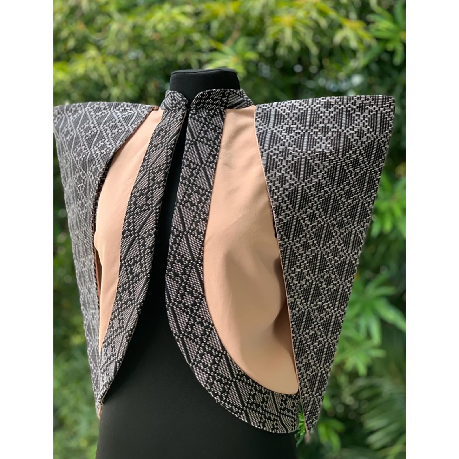 Linea Etnika - A 2-in-1 Corasa, Yakan-weave vest with detachable ...