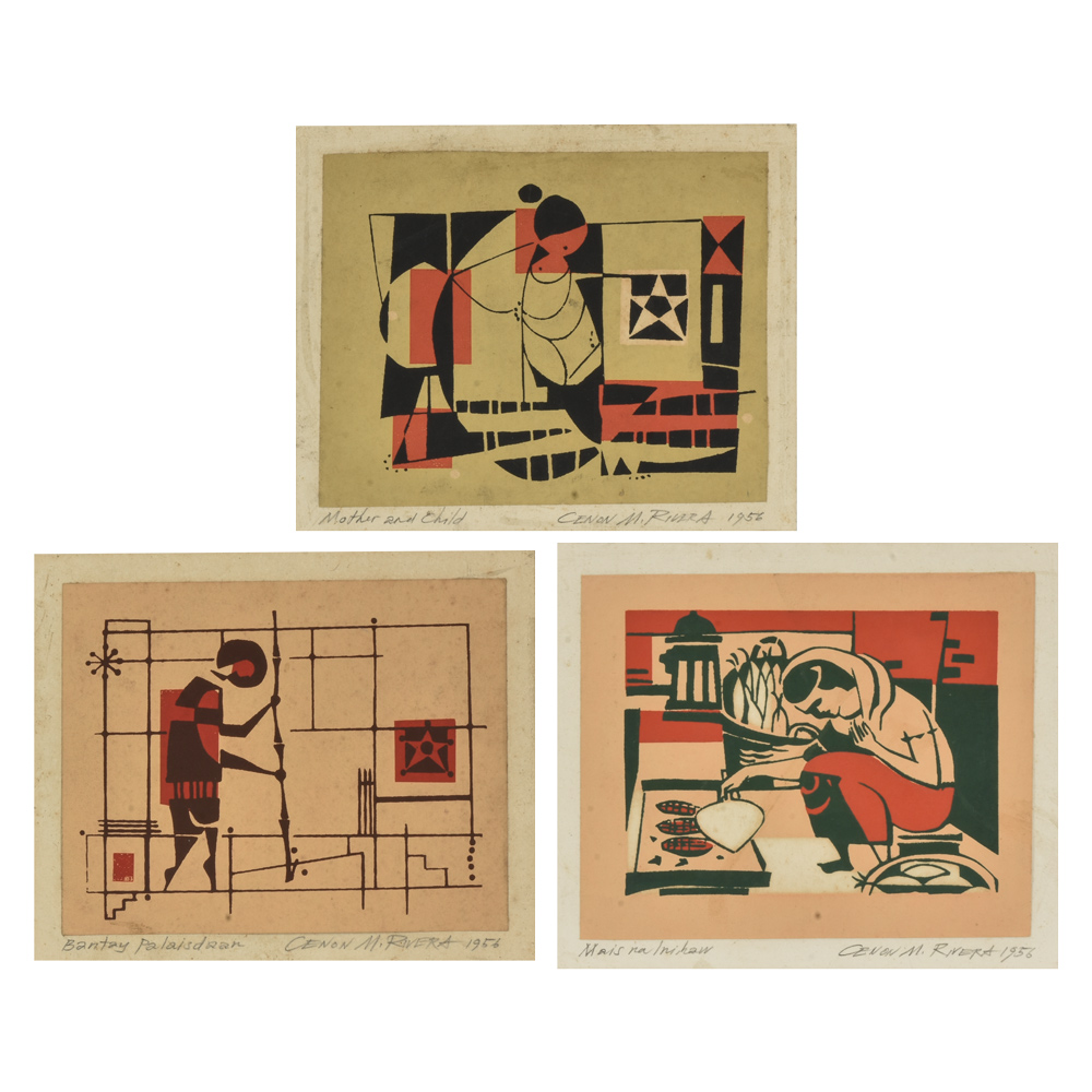 Cenon Rivera (1922 - 1998) - Mother and Child / Bantay Palaisdaan ...