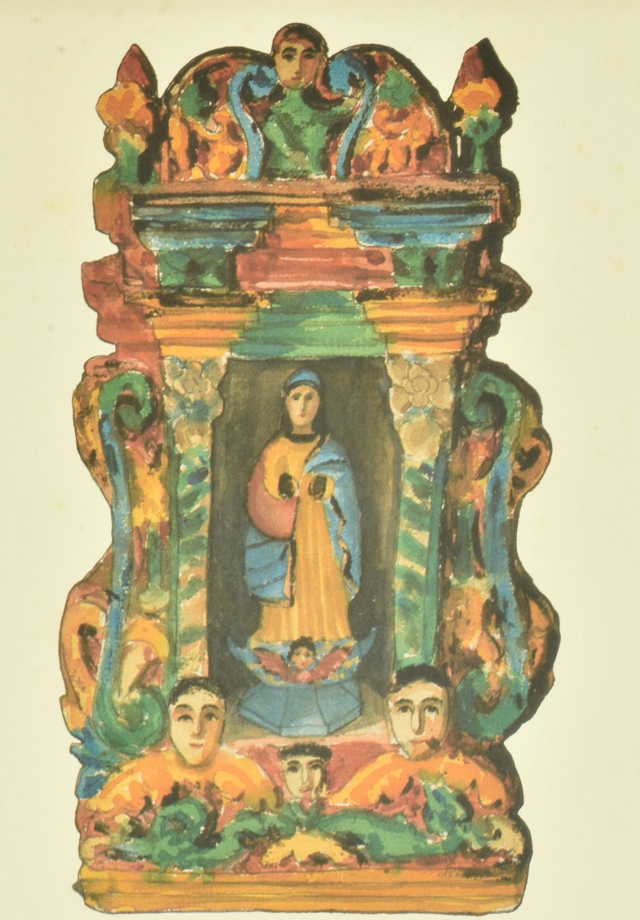 Claude Tayag (b. 1956) - La Virgen Dolorsa