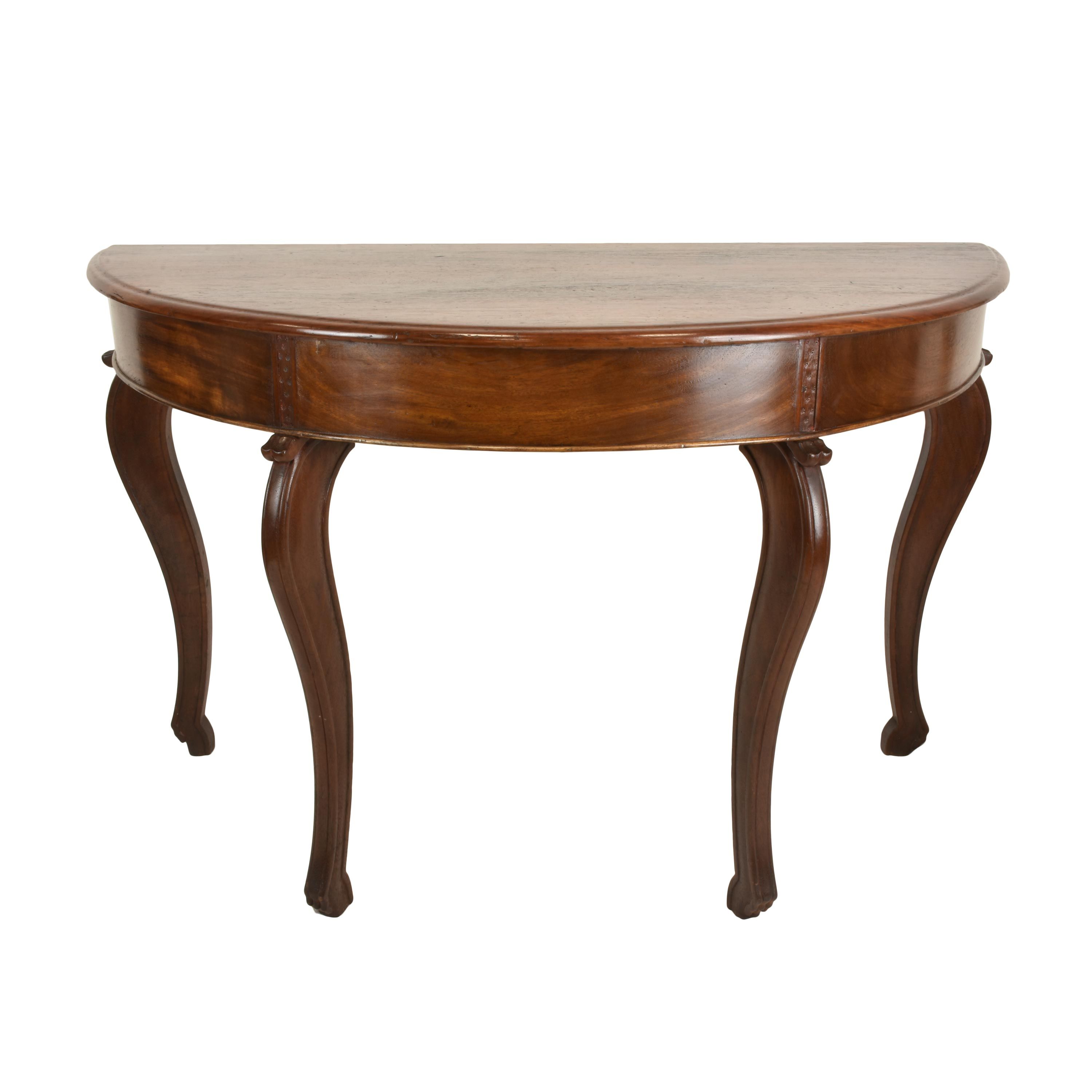 - A narra console table