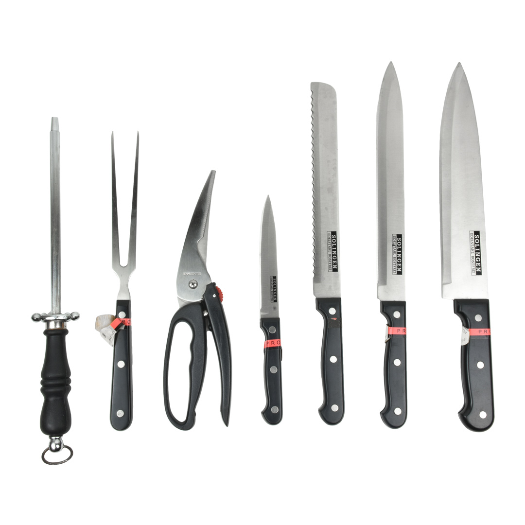 Solingen - A 7-piece kitchen set